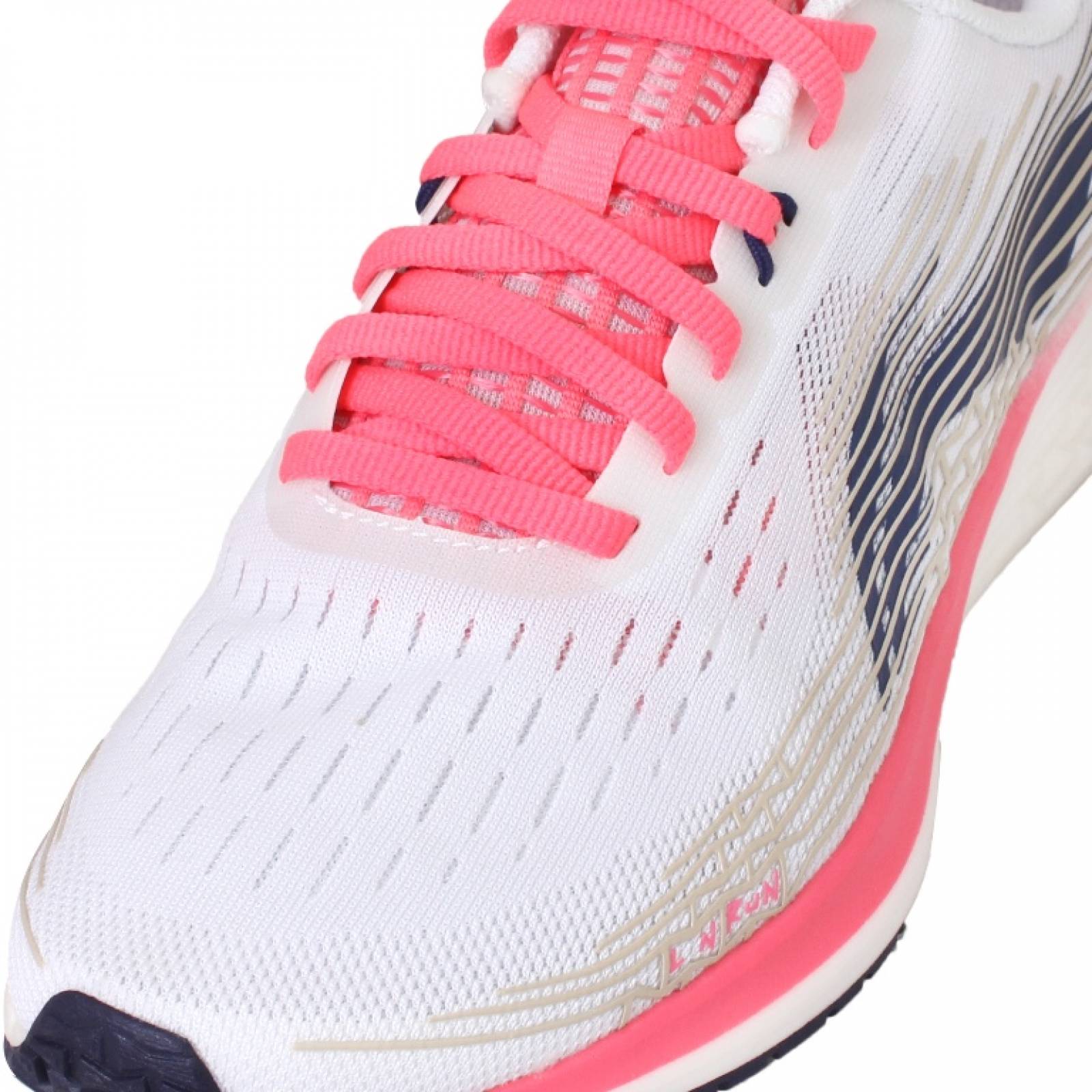 Tenis para Correr ARBP046-5 Blanco / Rosa Li-Ning Dama