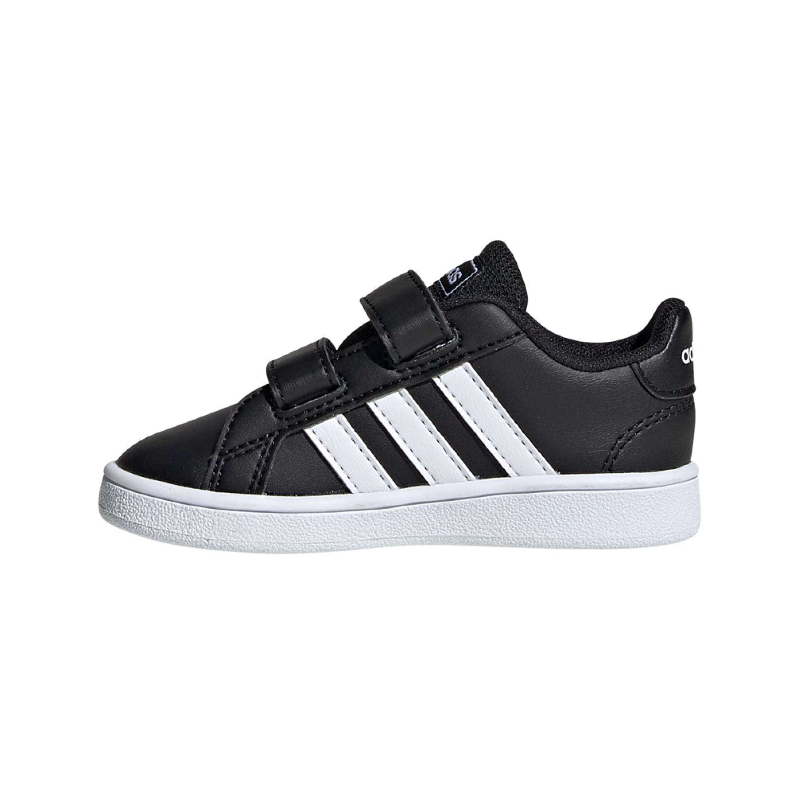 Tenis Adidas Niños GRAND COURT Negro EF0117
