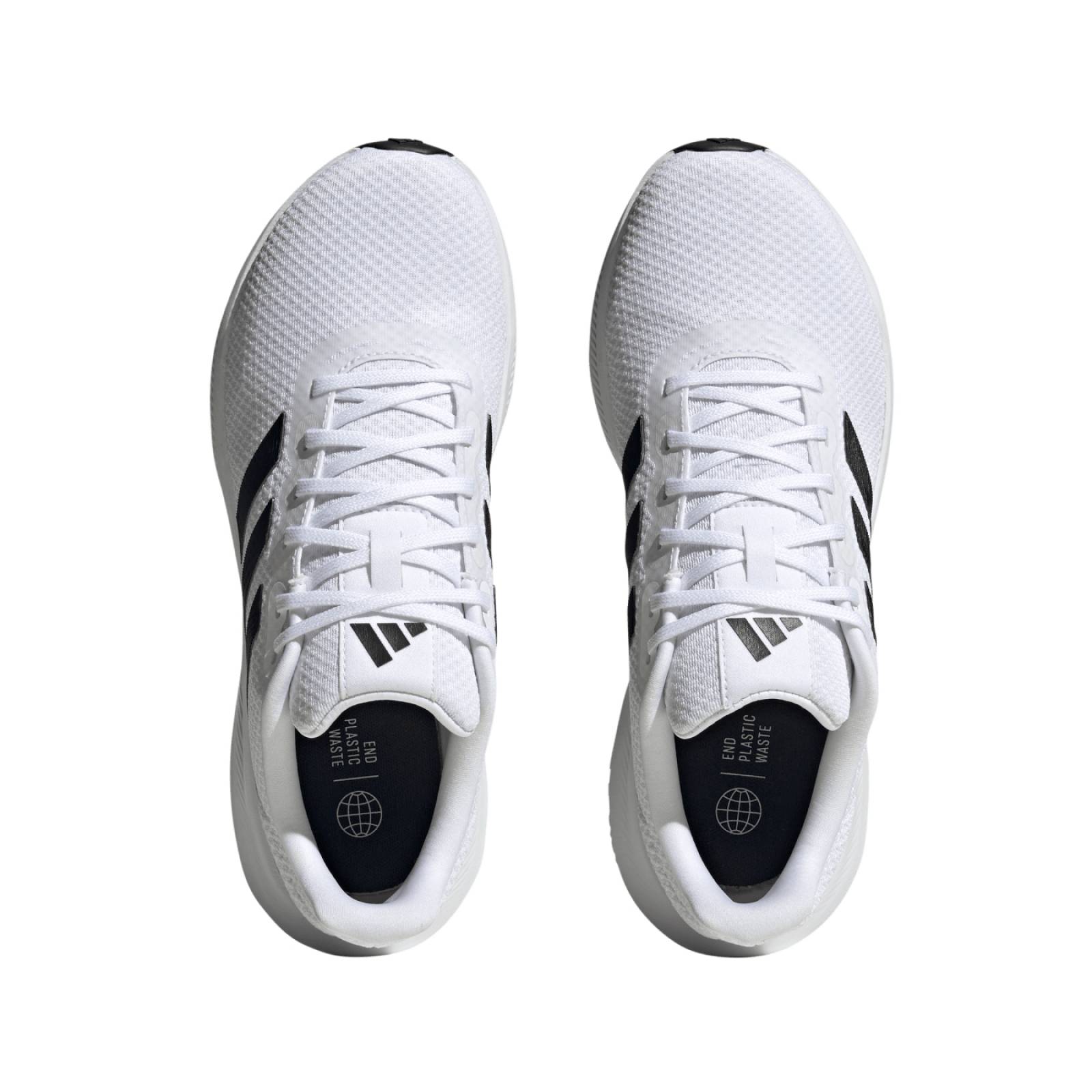 TENIS ADIDAS HOMBRE BLANCO RUNFALCON 3.0 HQ3789