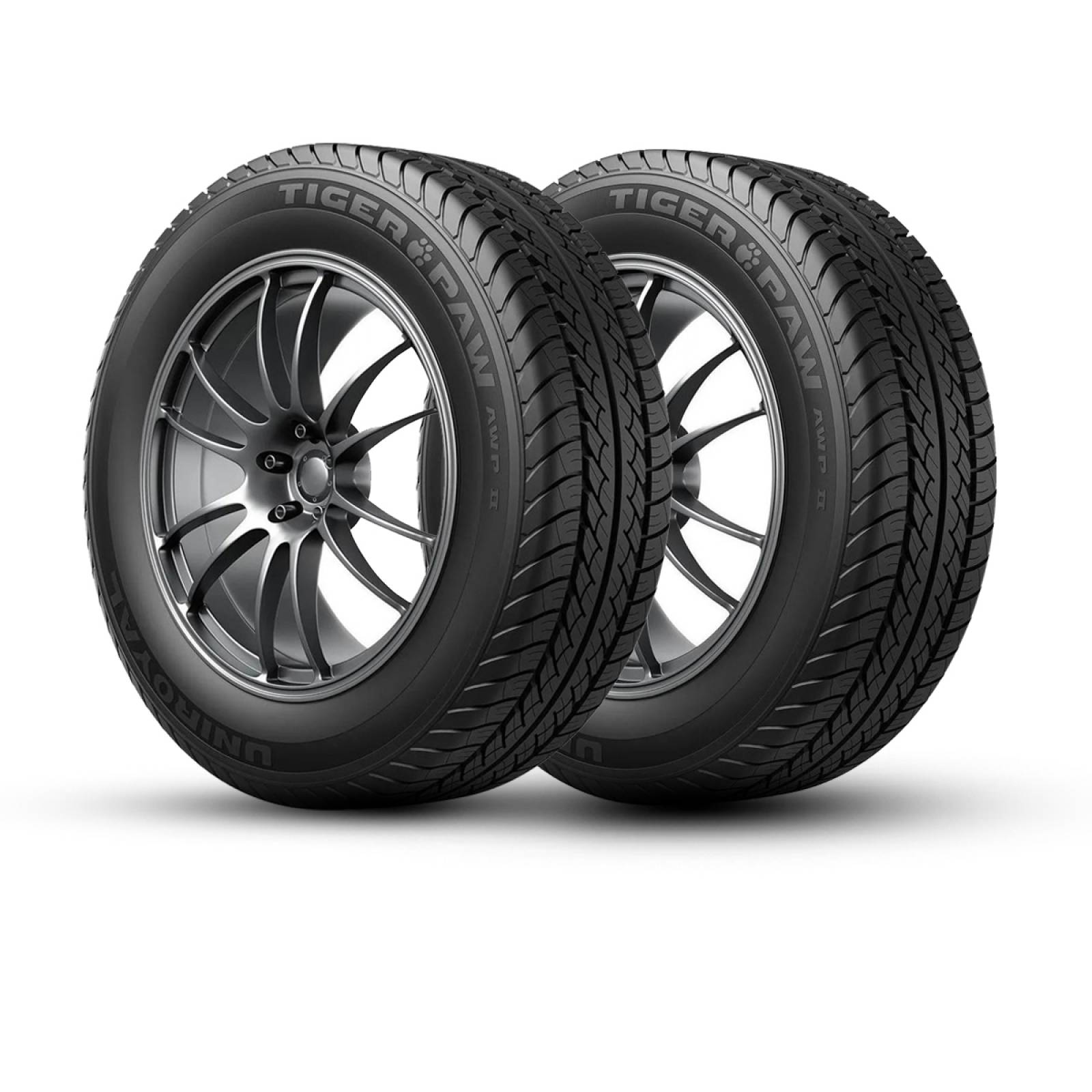 Paquete 2 llantas 155/80R15 Uniroyal Tiger Paw AWP II 83S