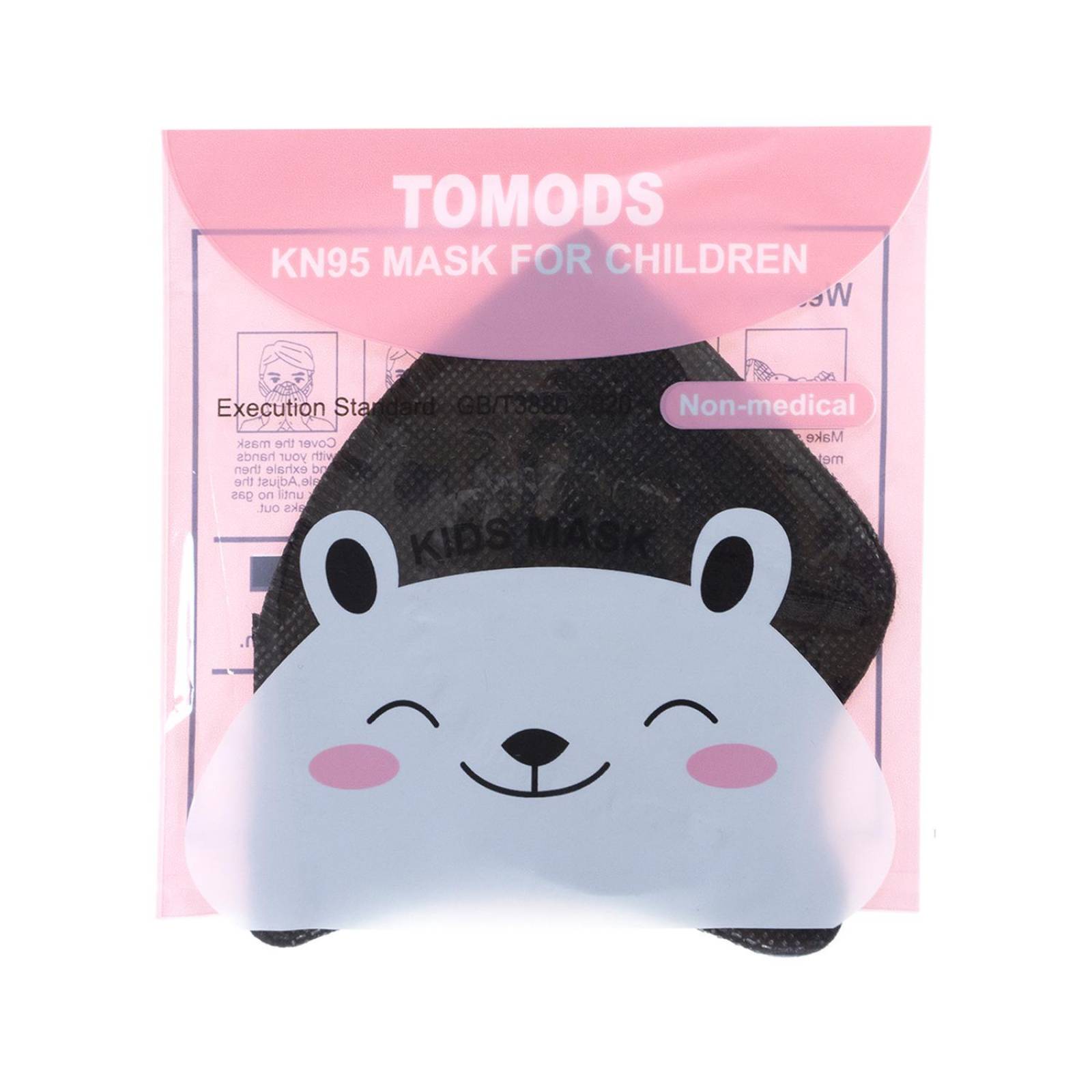 Kn95 Infantil Cubrebocas certificado Tomods 10pz