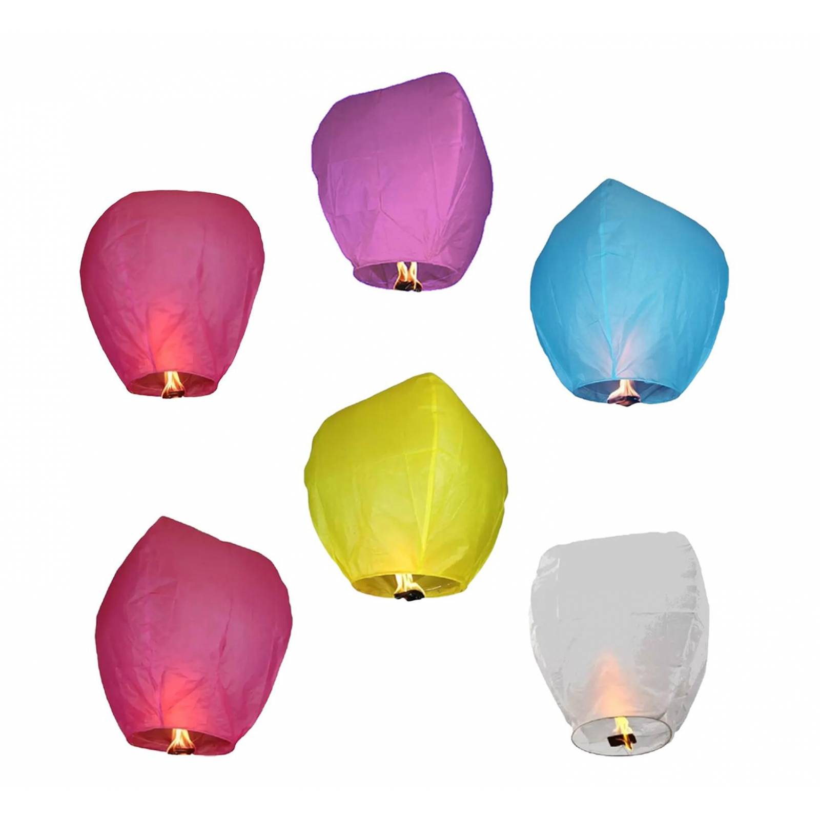 24 Globos De Cantoya Fabricados En Papel China De 80cm X 37cm ...