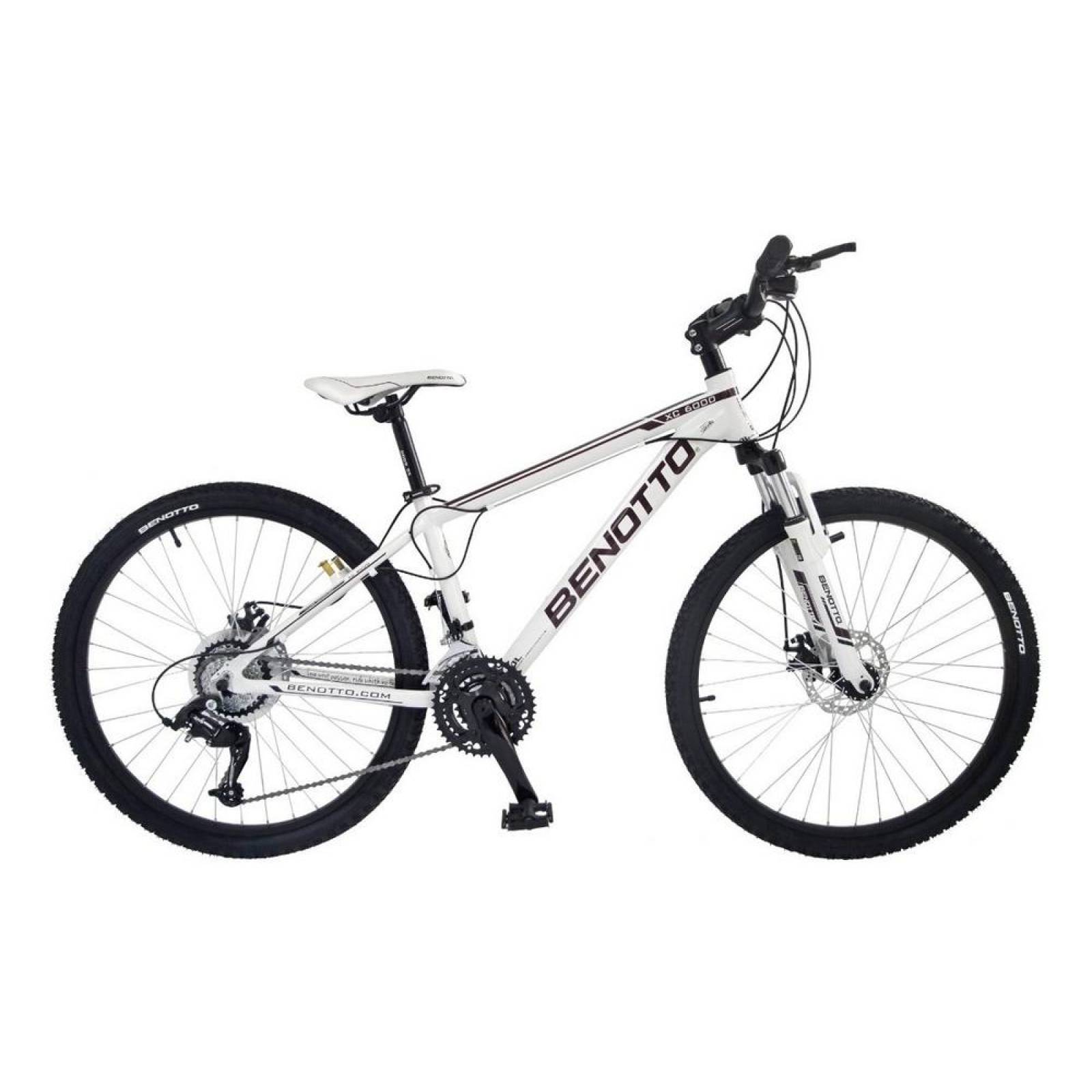 Bicicleta Benotto Mtb Xc-6000 R26 24v Doble Disco Aluminio