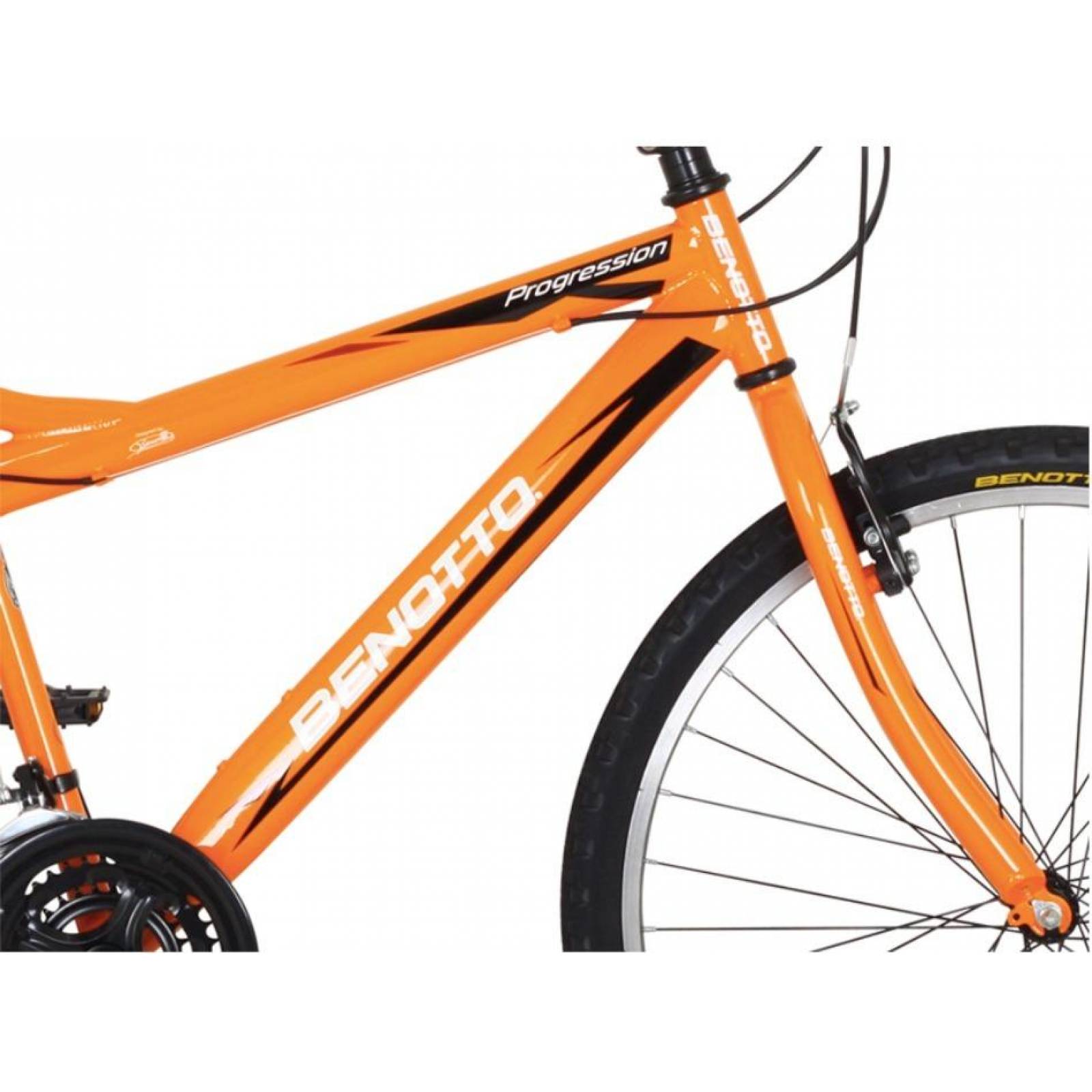 Bicicleta Benotto Mtb Progression R26 21v Unisex Frenos V Naranja