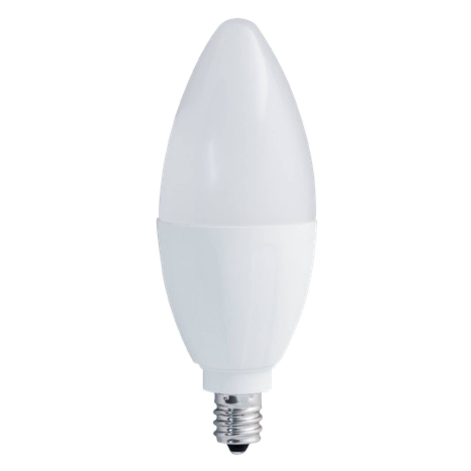 FOCO PLUSRITE LED VELA 4W 3000K 100-277V E12 Blanco