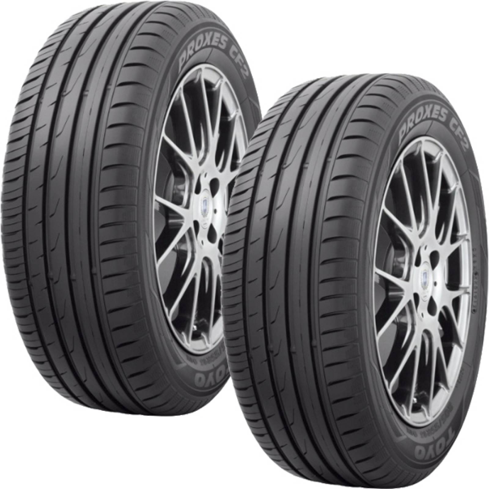 Paquete de 2 LLANTA 175 60 R15 Toyo tires proxes cf2 81V