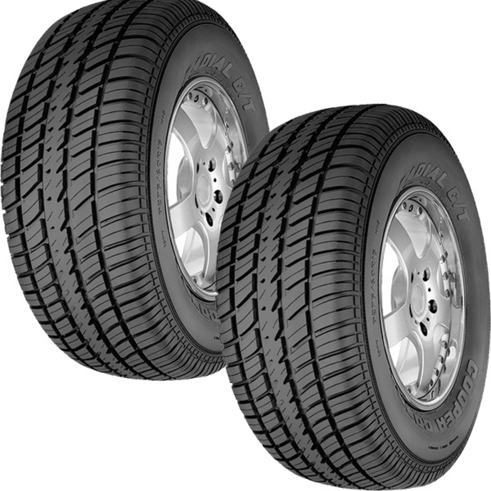 Paquete de 2 LLANTAS 185 60 R14 COOPER COBRA RADIAL GT 82T