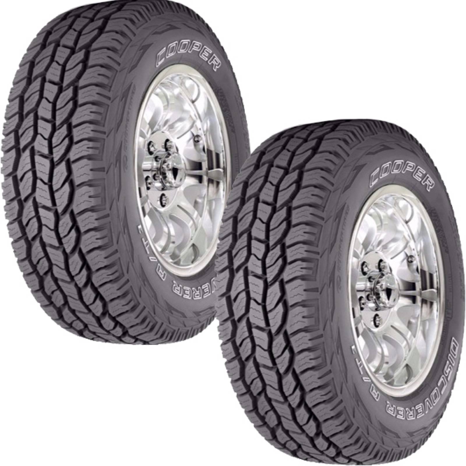Paquete de 2 LLANTAS 325 65 R18 COOPER DISCOVERER AT3 10C 121R
