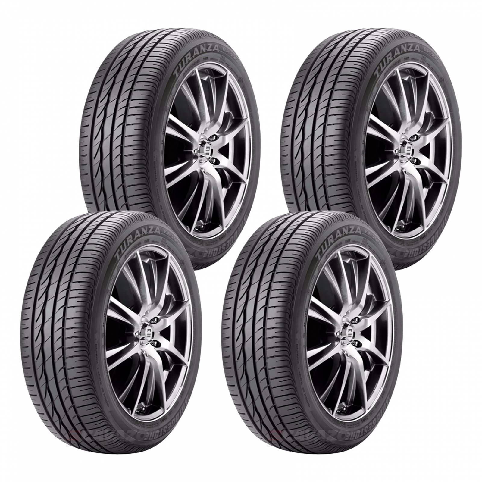 Paquete de 4 LLANTAS 205 55 R16 BRIDGESTONE TURANZA ER300 91V Paquete de 4 LLANTAS 205 55 R16 BRIDGESTONE TURANZA ER300 91V