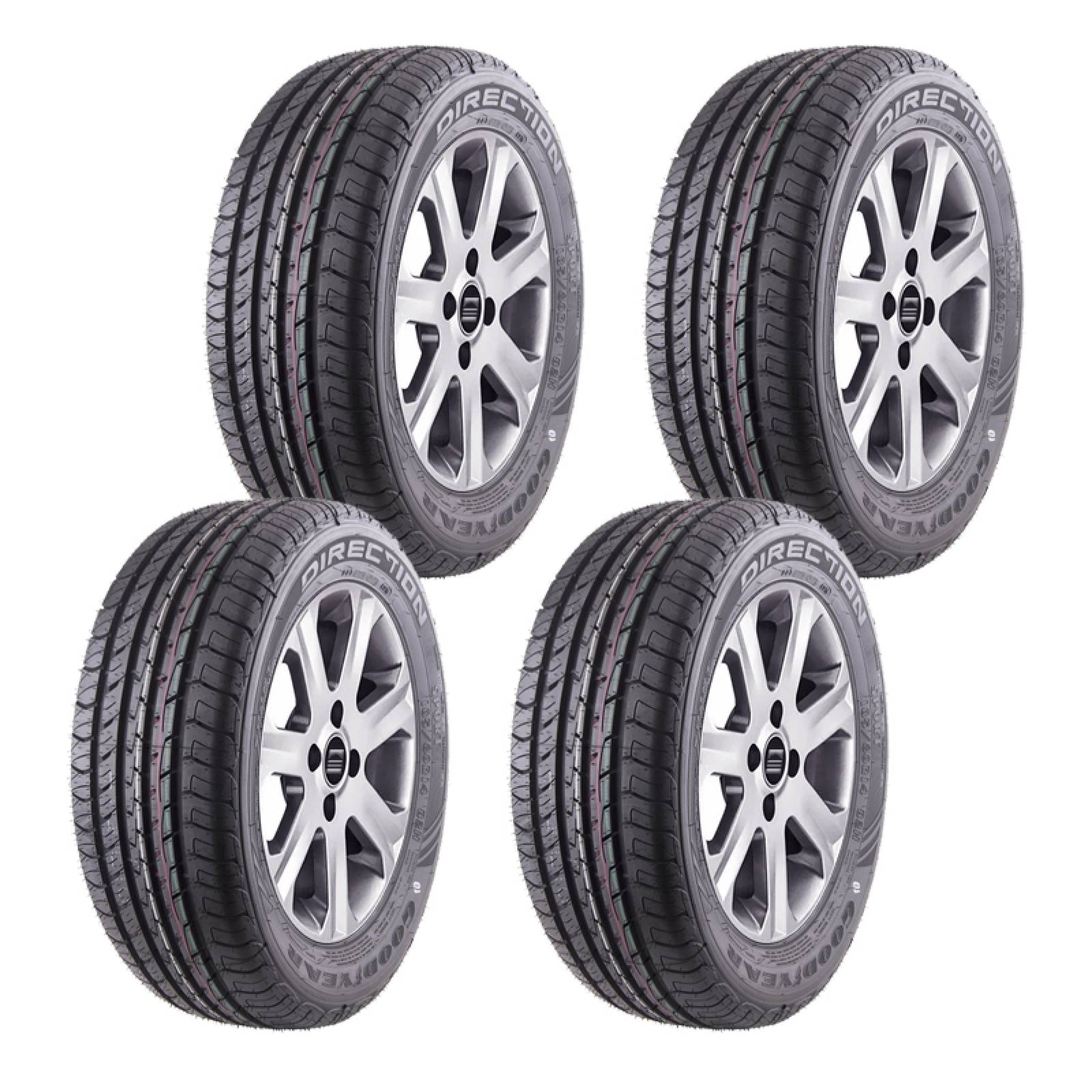 Paquete de 4 LLANTAS 185 60 R14 GOODYEAR DIRECTION SPORT 82H