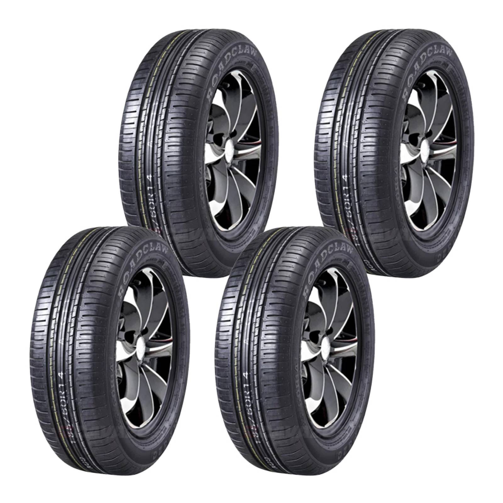 PAQUETE DE 4 LLANTAS 185/60 R14 ROADCLAW RP520 82H