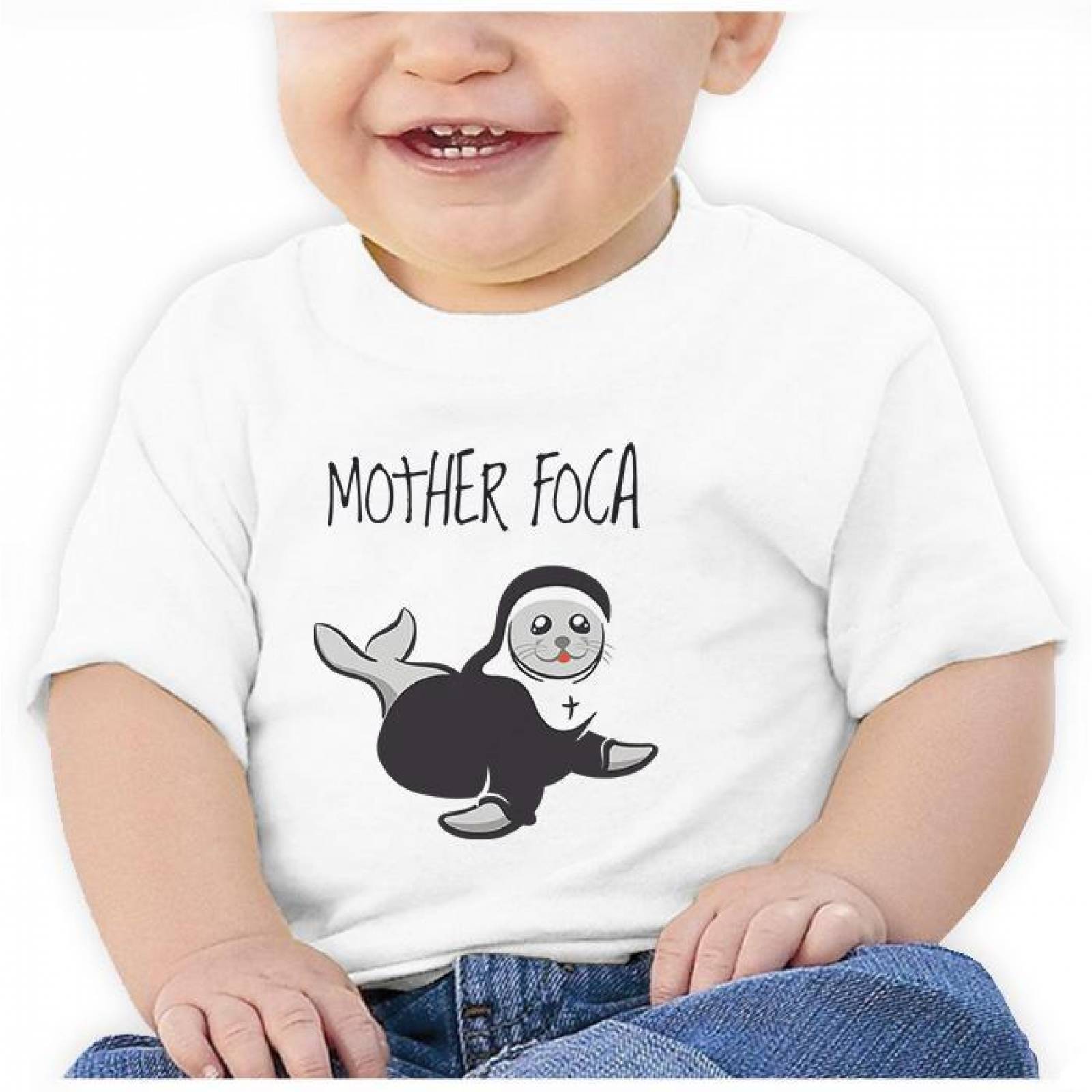 Playera Bebé Mother Foca