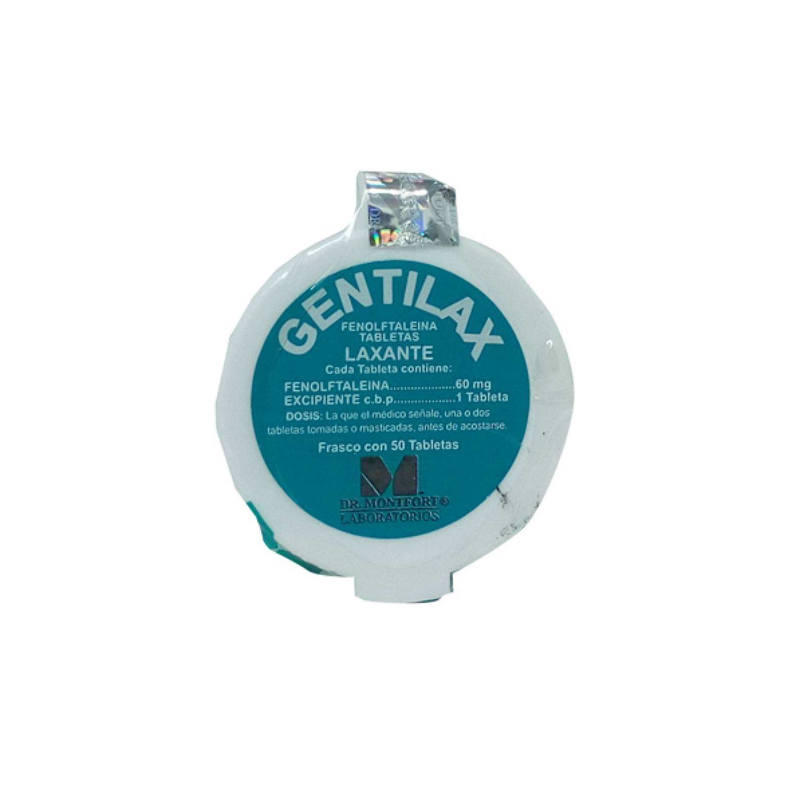 GENTILAX C 50 TABLETAS C 3 PIEZAS