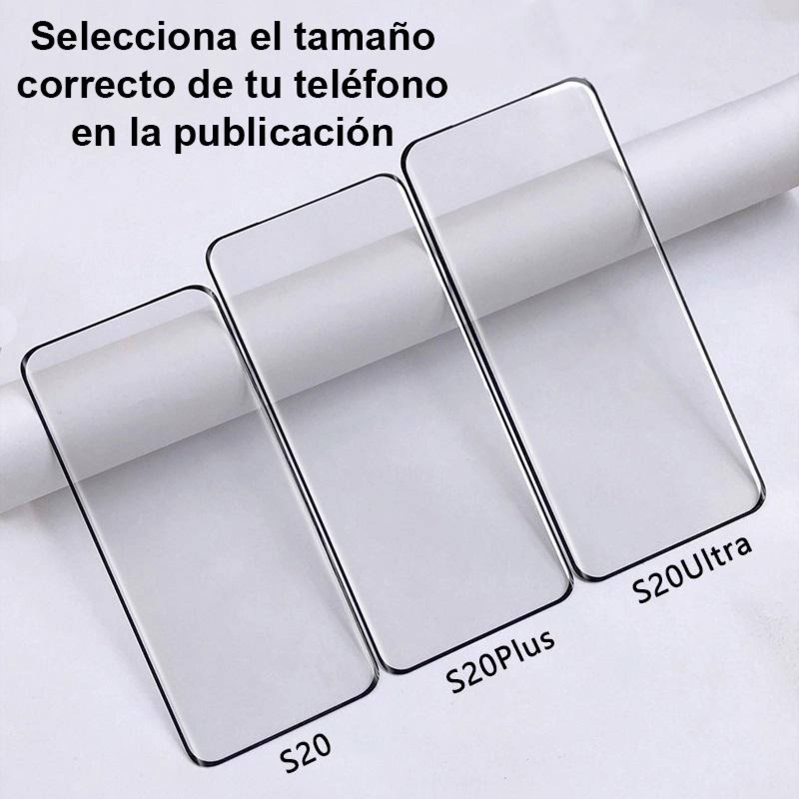 Mica Cristal Templado Curvo Samsung S20