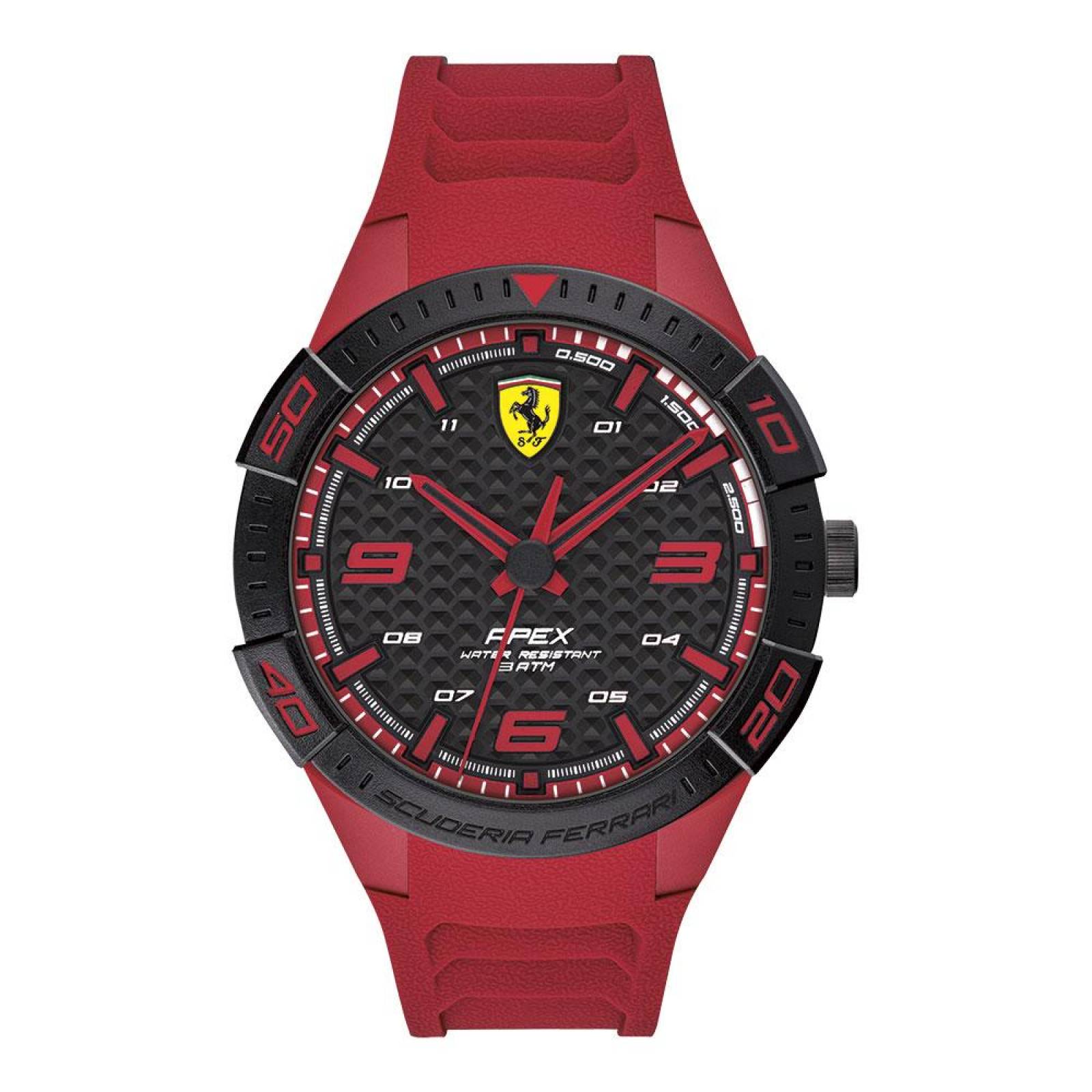 Reloj Ferrari Hombre Apex Rojo 0830664 - S007