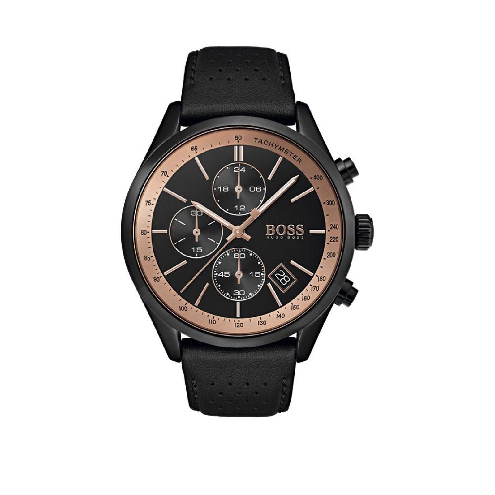 Reloj Hugo Boss Hombre Grand Prix Negro 1513550 - S007