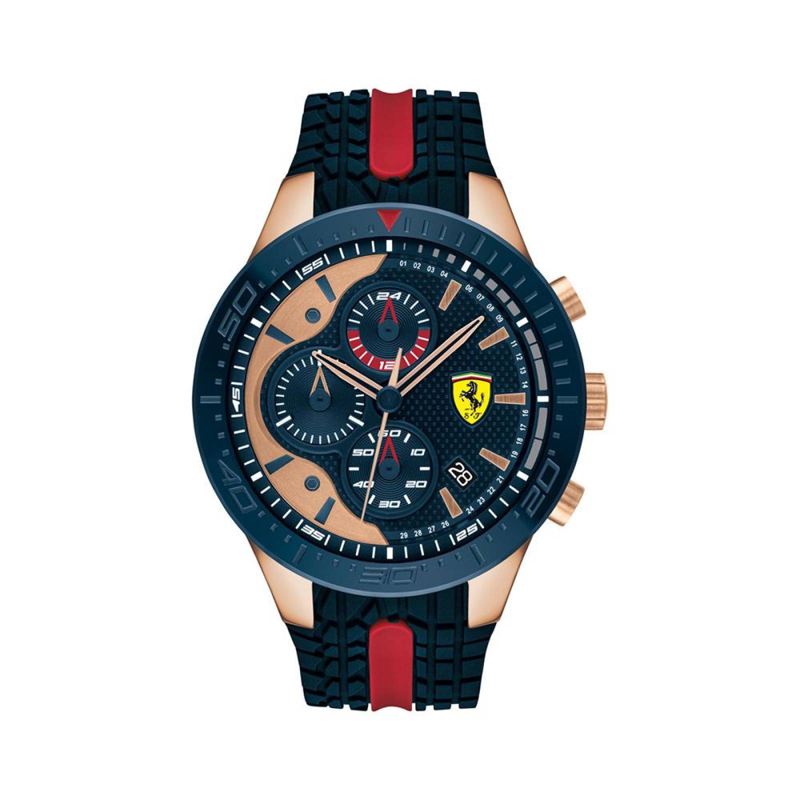 Reloj Ferrari Hombre Redrev Azul 0830591 - S007