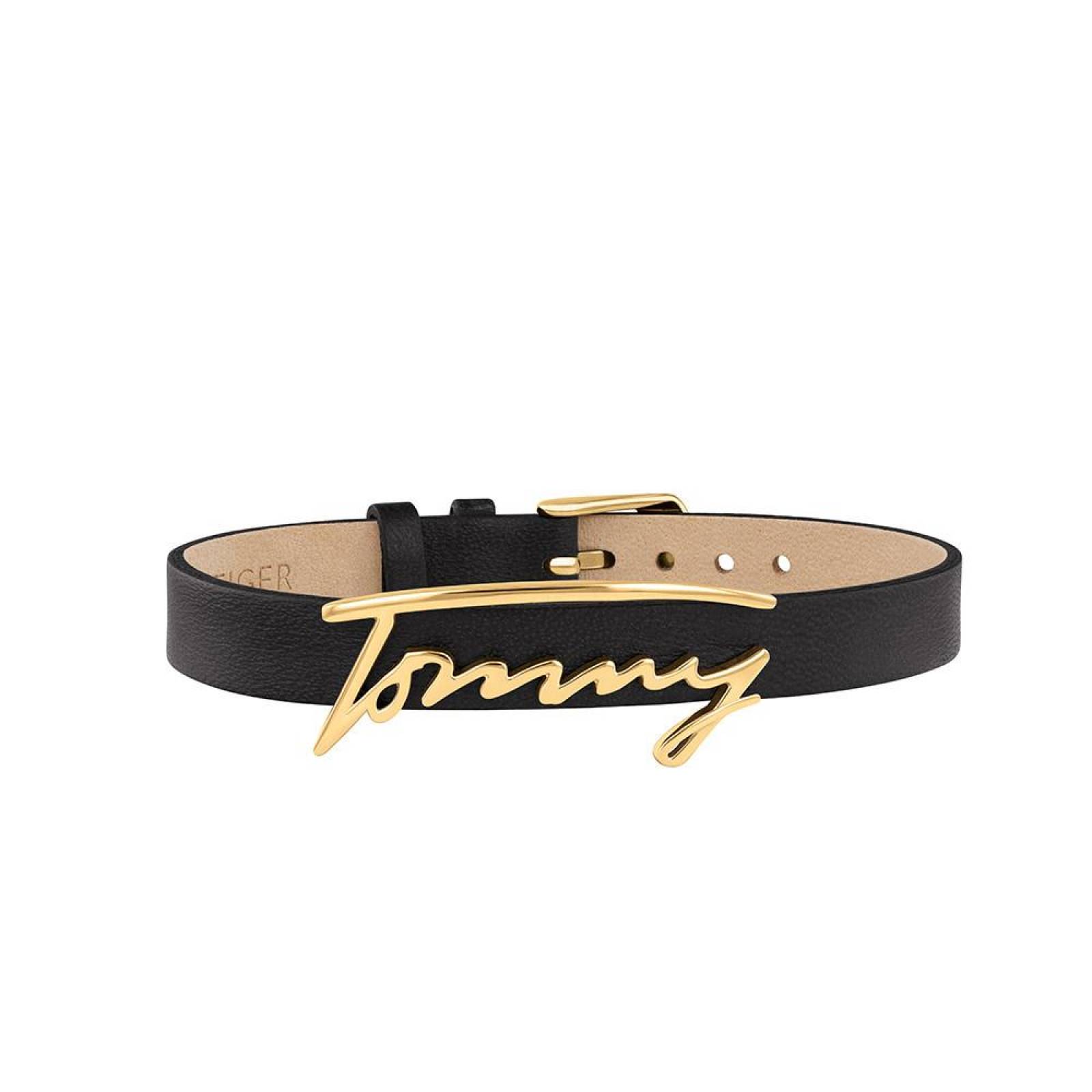 Pulsera Tommy Hilfiger Dama Dressed Up Negro 2780223 - S007