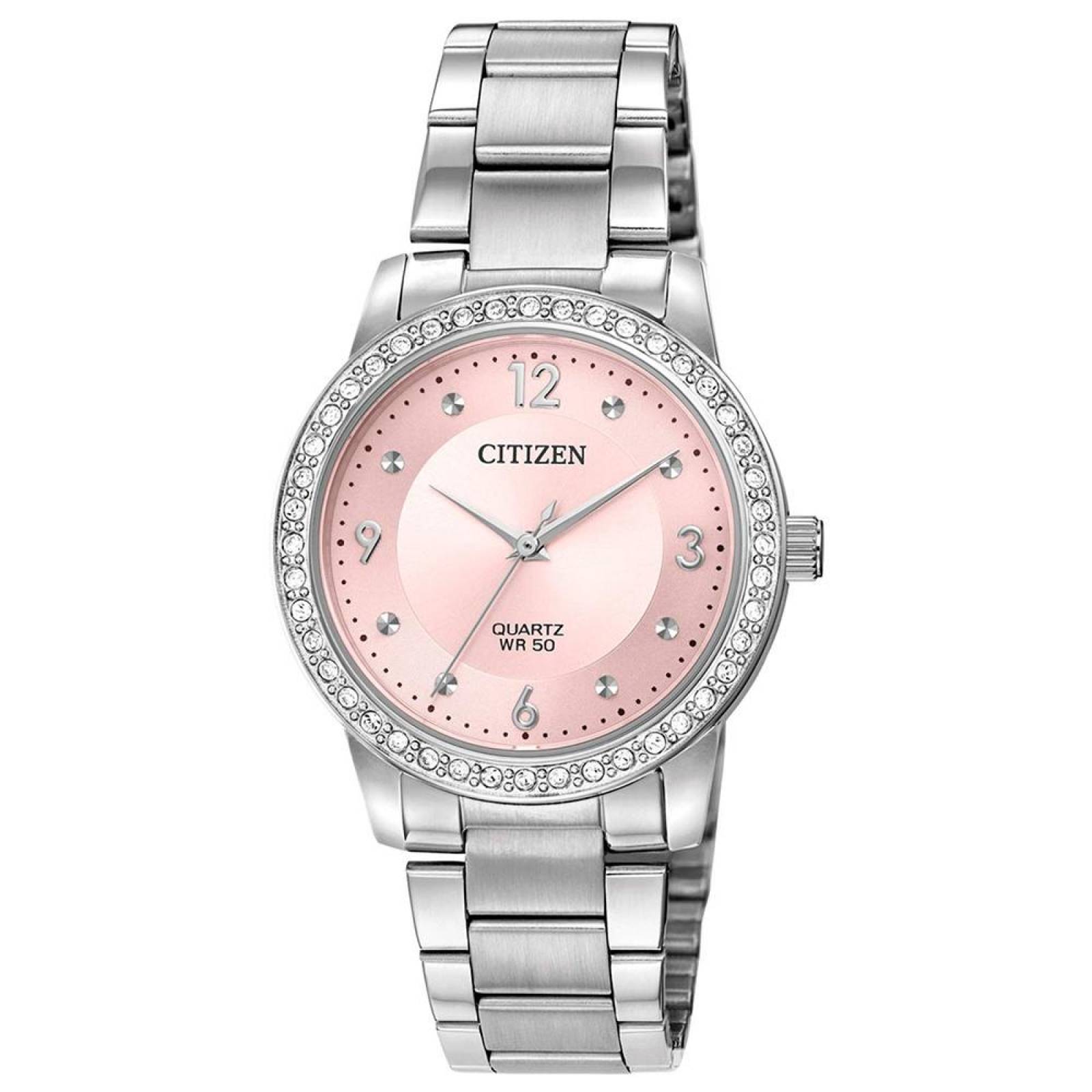 Reloj Citizen Quartz Dama Gris Ladies' Qzo EL3090-81X - S022