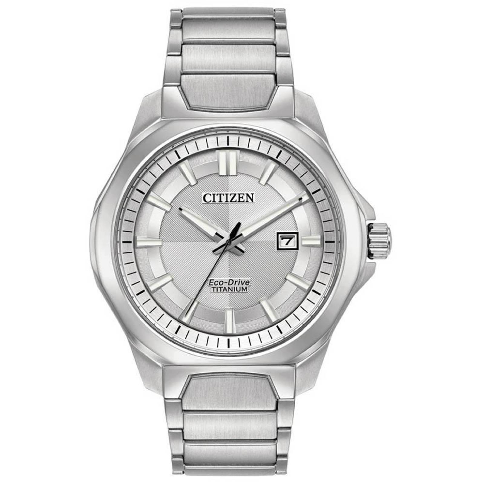Reloj Citizen Eco-Drive Caballero Gris Ttm AW1540-88A - S022