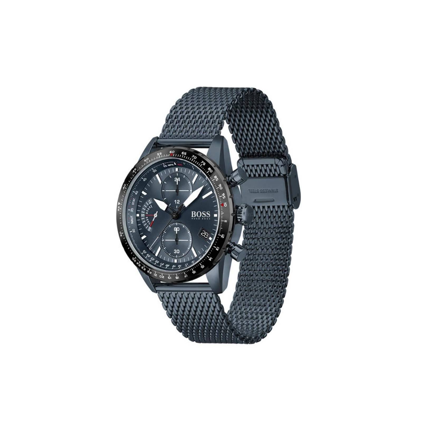 Reloj Hugo Boss Hombre Acero Inoxidable 1513887 Pilot Chrono