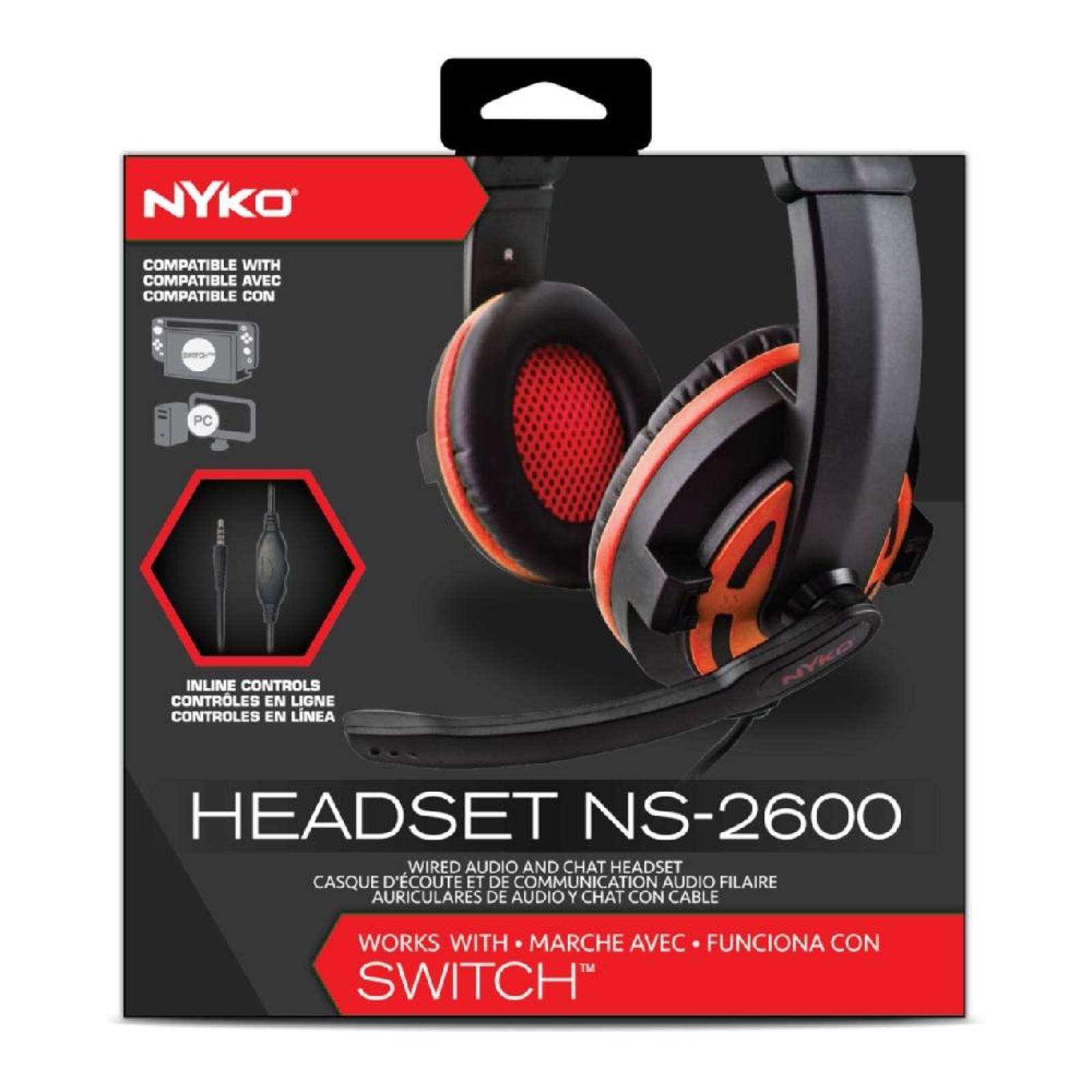 Audífonos Nyko Ns-2600 Para Nintendo Switch - S001