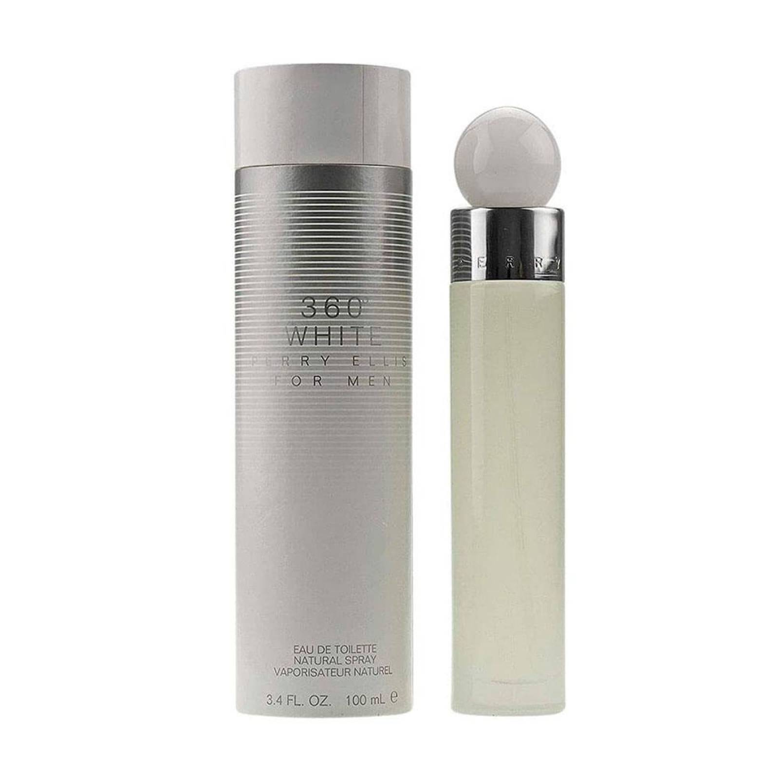 Perry Ellis 360 White Perry Eau Toilette 100ml Para Hombre