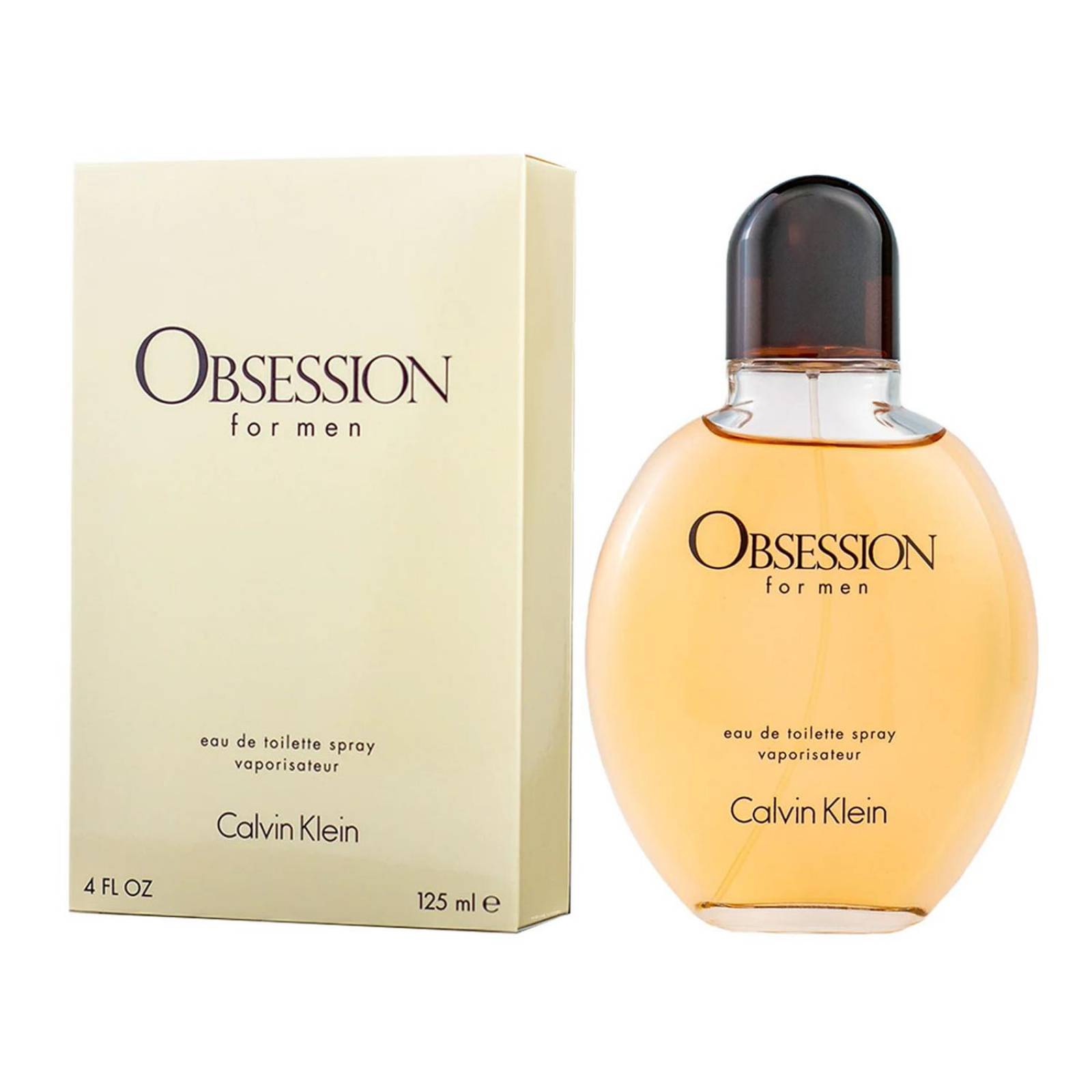 Calvin Klein Obsession 125ml Eau de Toilette Para Hombre