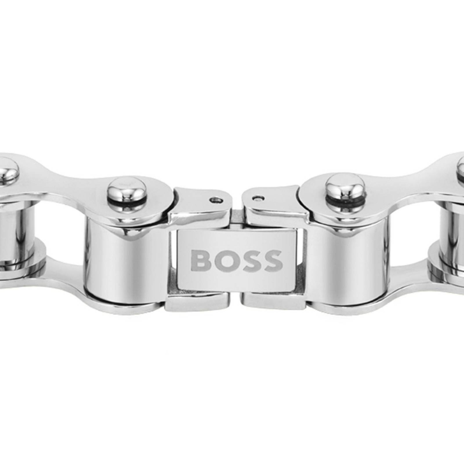 Pulsera Hugo Boss Cycle Plateado Acero inoxidable Hombre
