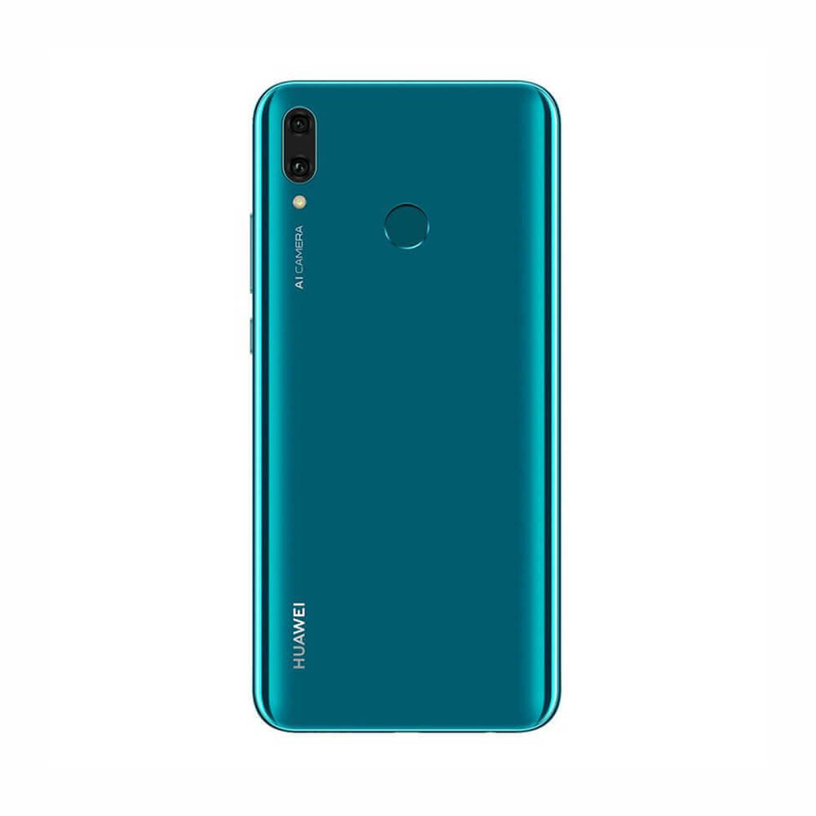 Celular Huawei Y9 2019 Azul, LIBERADO DOBLE SIM * SIN CARGADOR, SIN ...