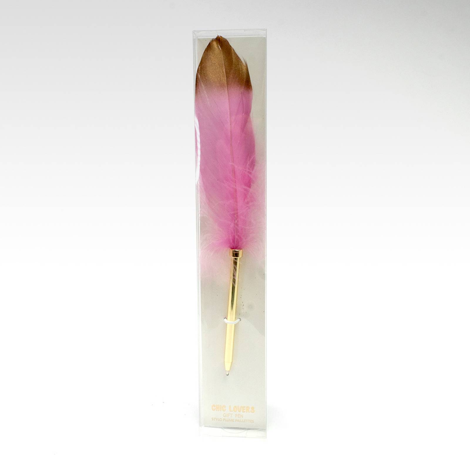 Miniso Pluma Tinta Azul Dorada 4 5x1 5x27 cm