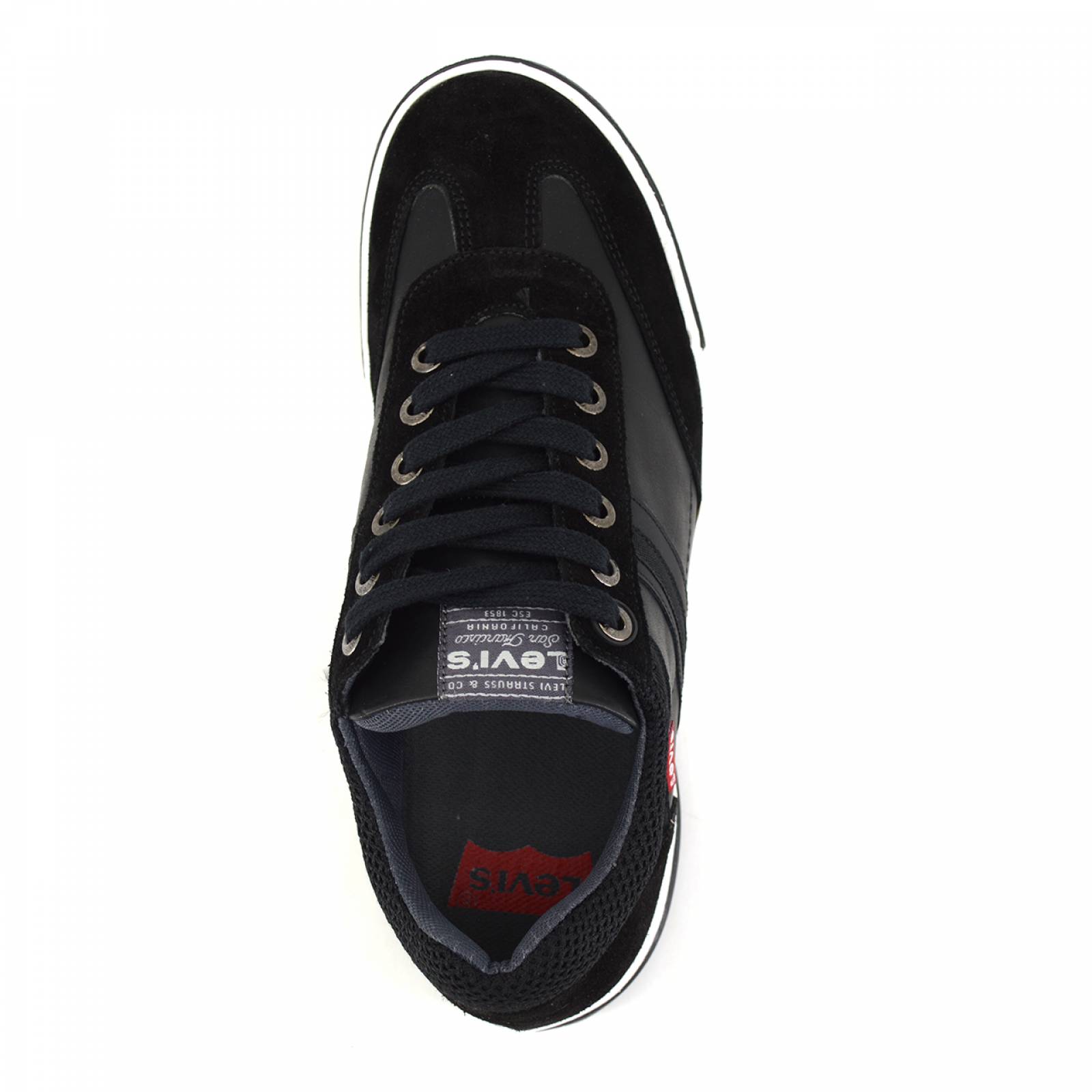 Tenis Levis Para Hombre L219112 Negro lev98