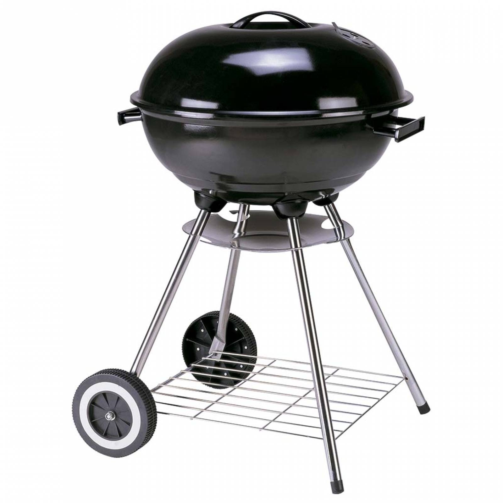 Asador grill redondo de 22 c/ recolector de cenizas