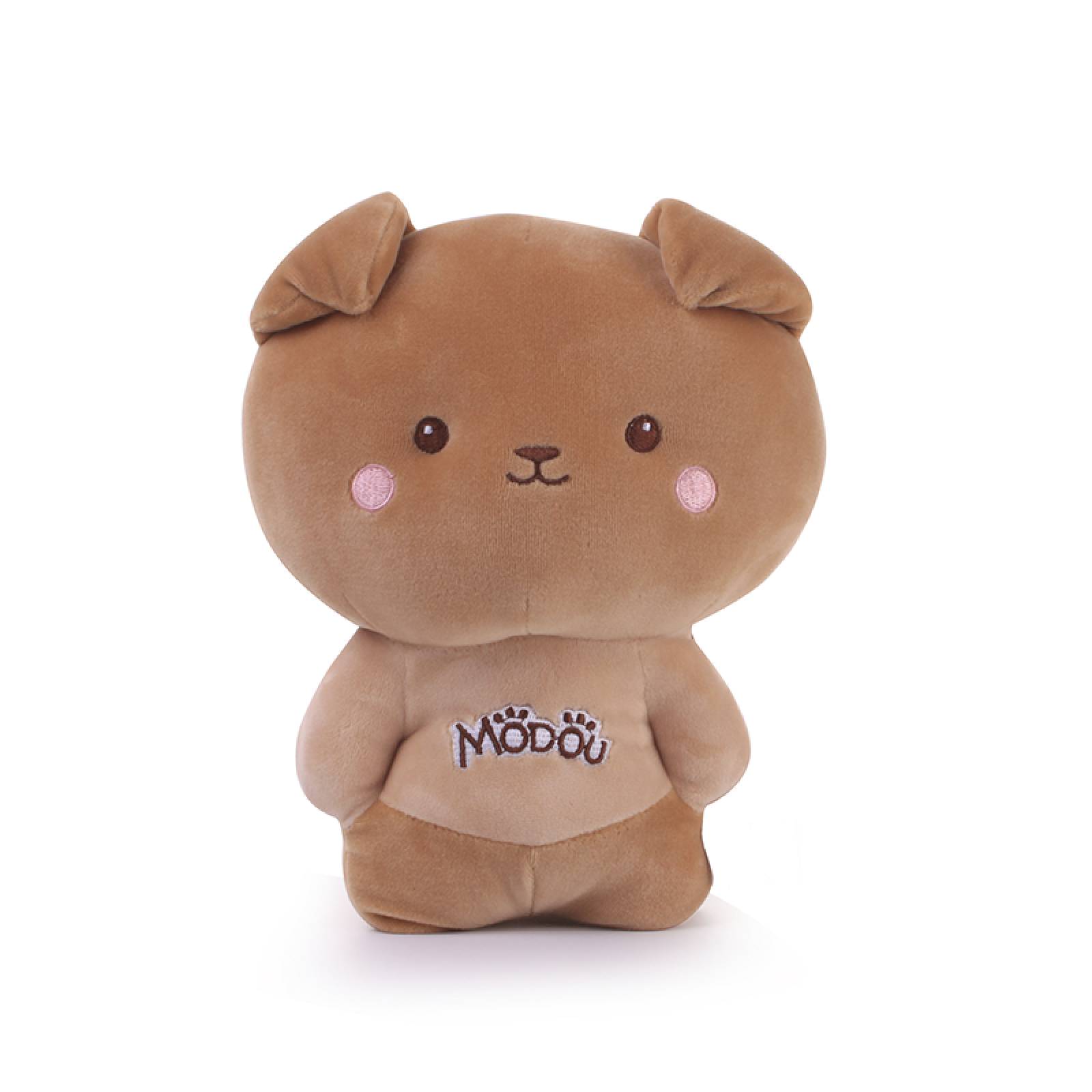 Peluche Oso cafe cabeza grande 20 cm