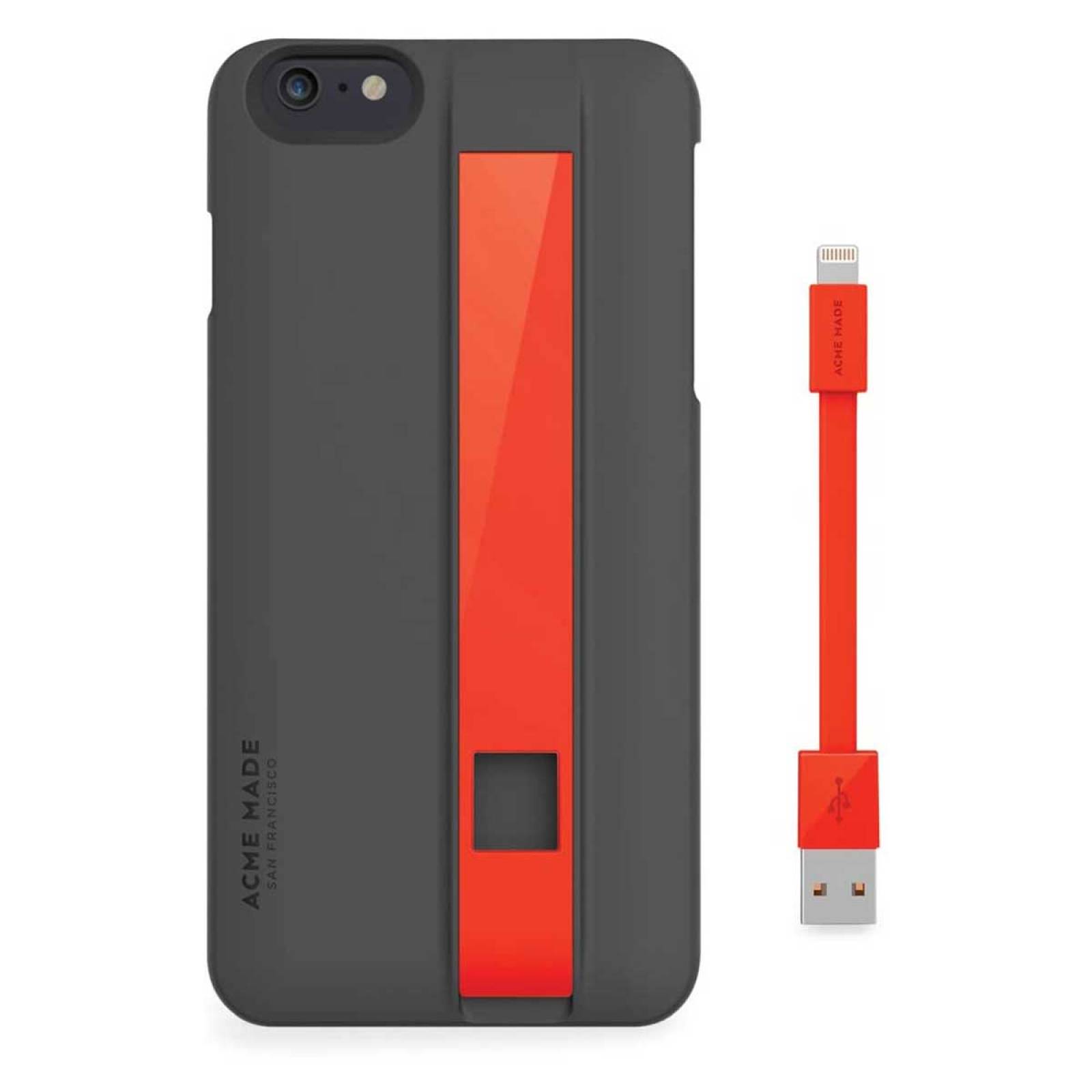 Funda Para iPhone 6 Plus Acme Made Cable Y Reposa Celular