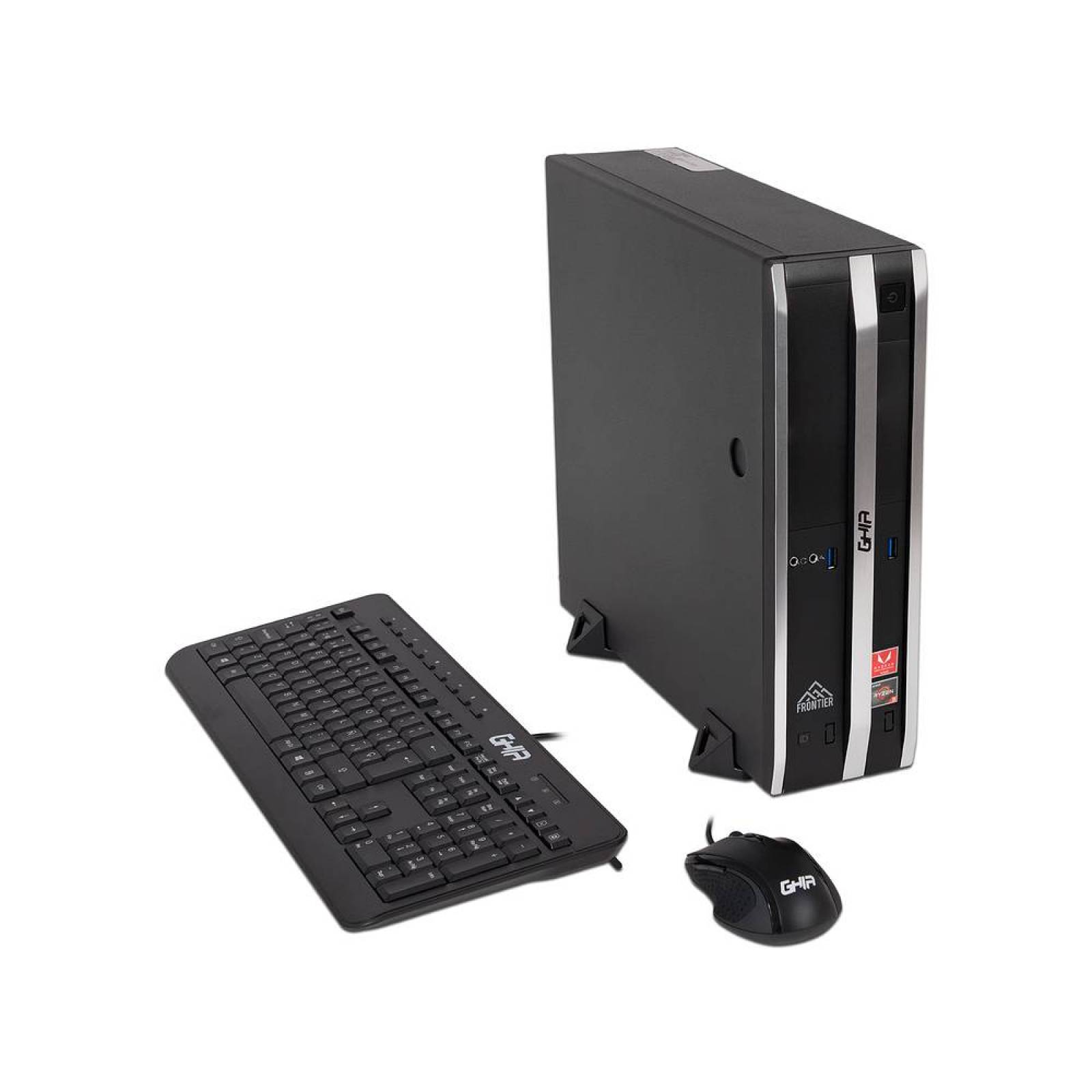 Desktop GHIA Frontier Slim,Procesador AMD Ryzen 3 2200G