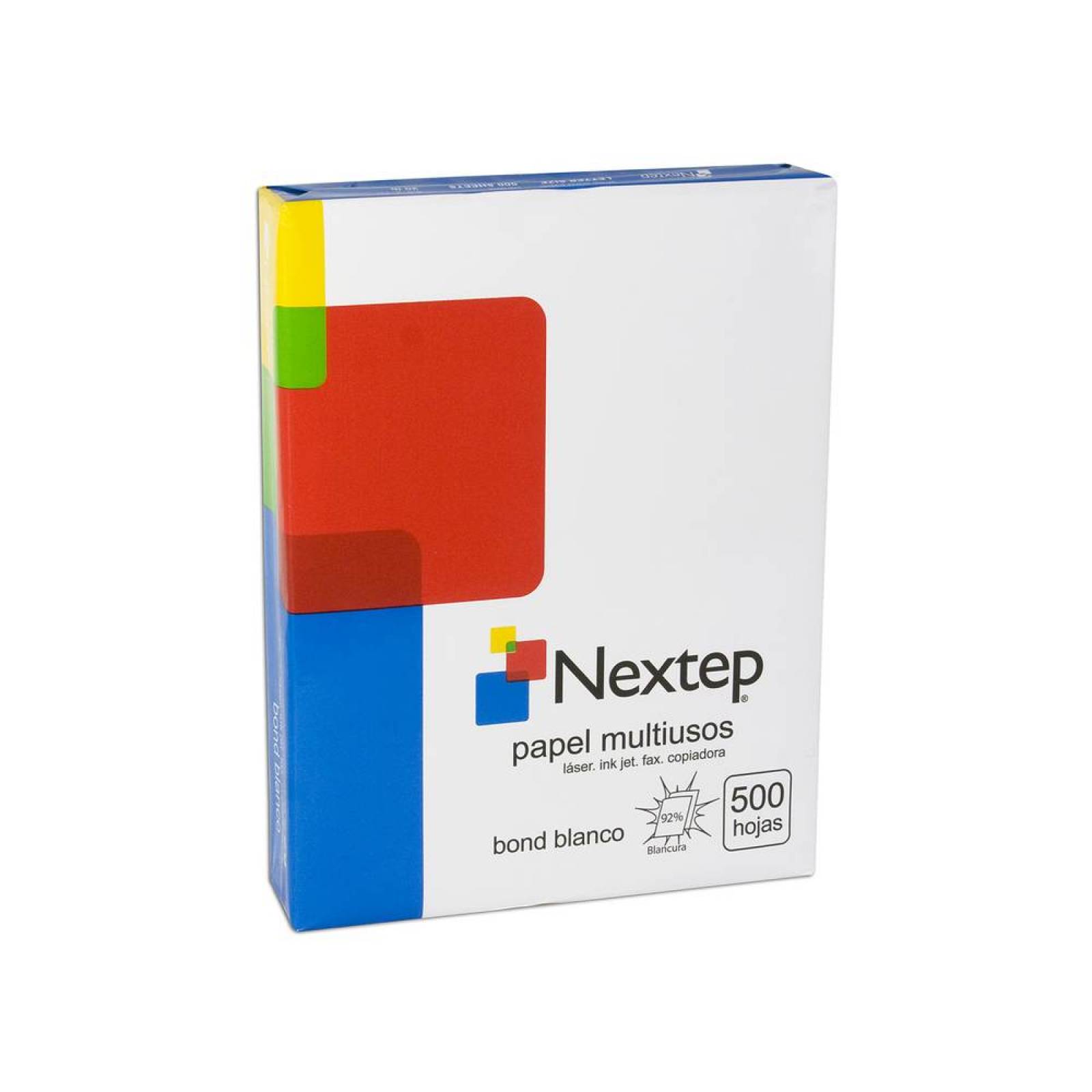 Nextep Bond Papel Multifuncional Tamaño Carta Blancura De