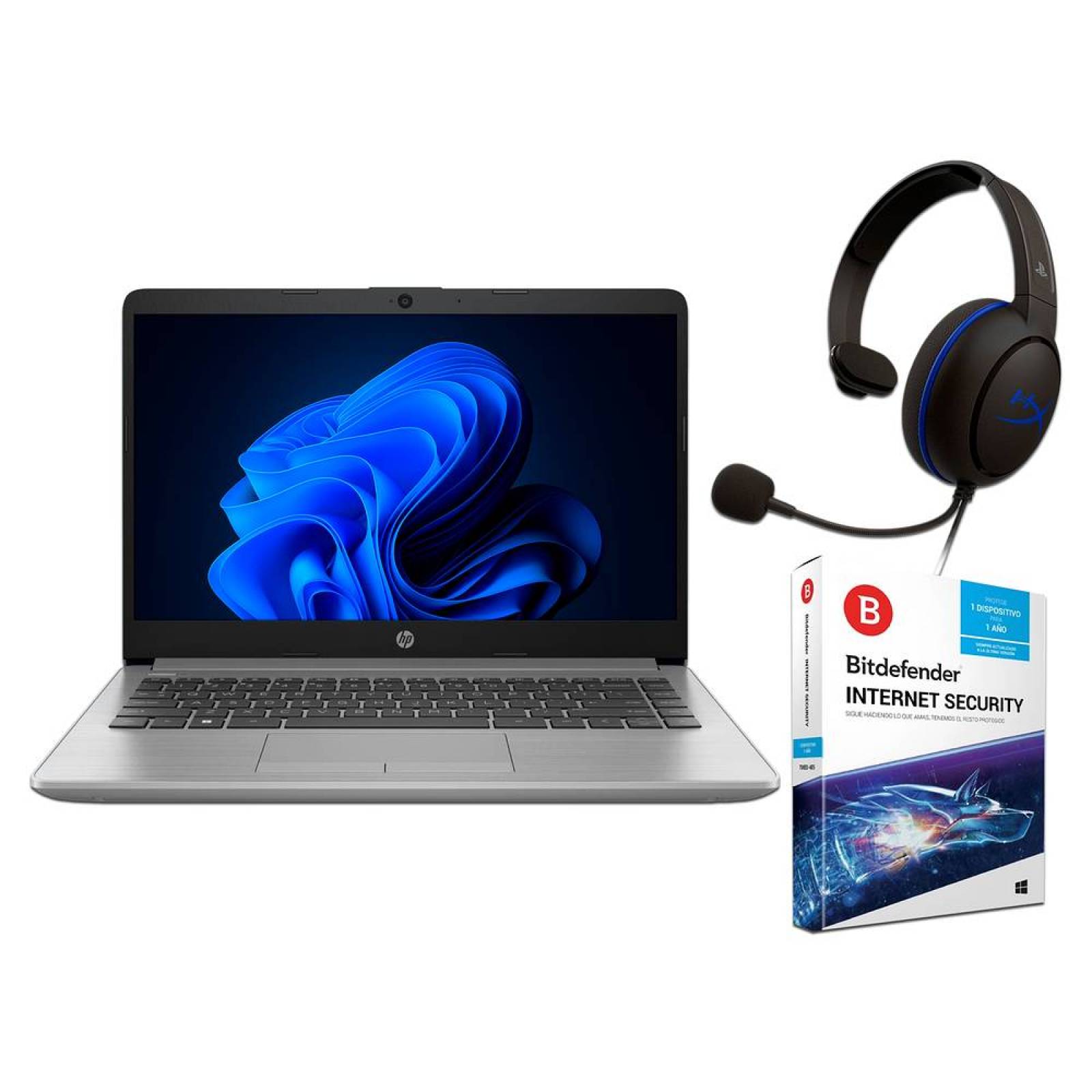 Laptop HP 245 G8: Procesador AMD Ryzen 3 3250U hasta 3.5