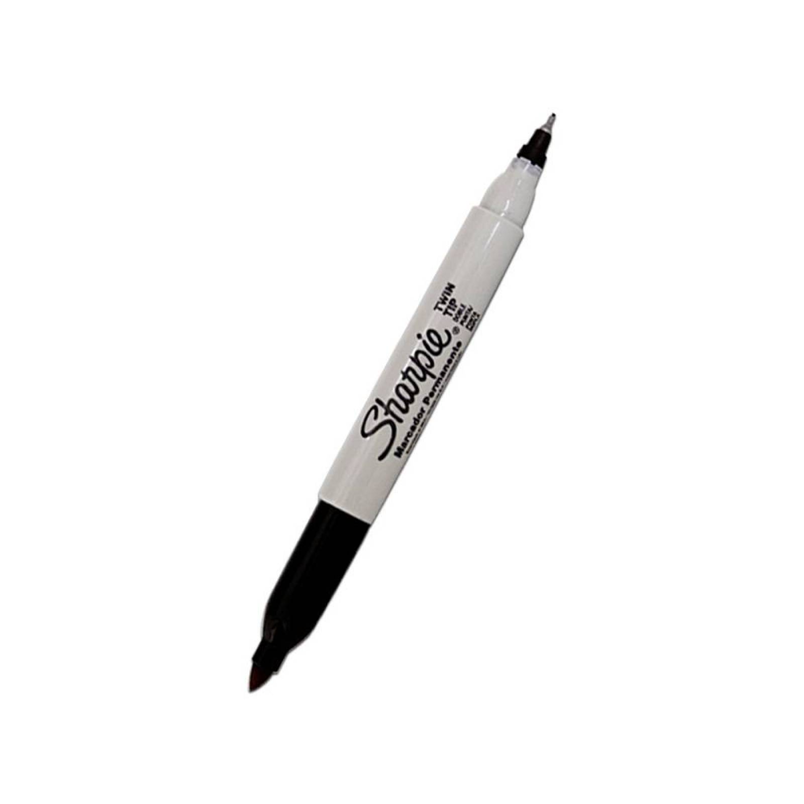 Marcador permanente Sharpie Doble Punta, 1 pieza, Color