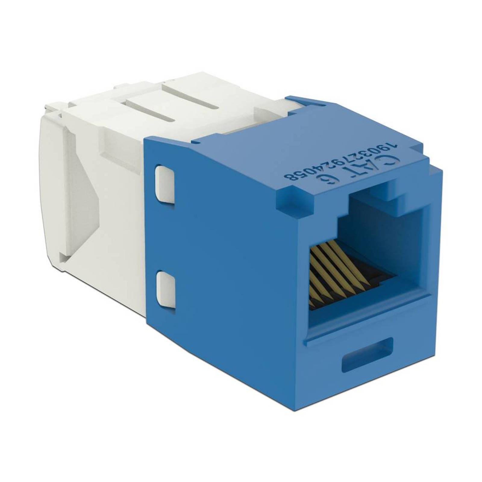Conector Jack Panduit CJ688TGBU, RJ45, Cat6. Color Azul.