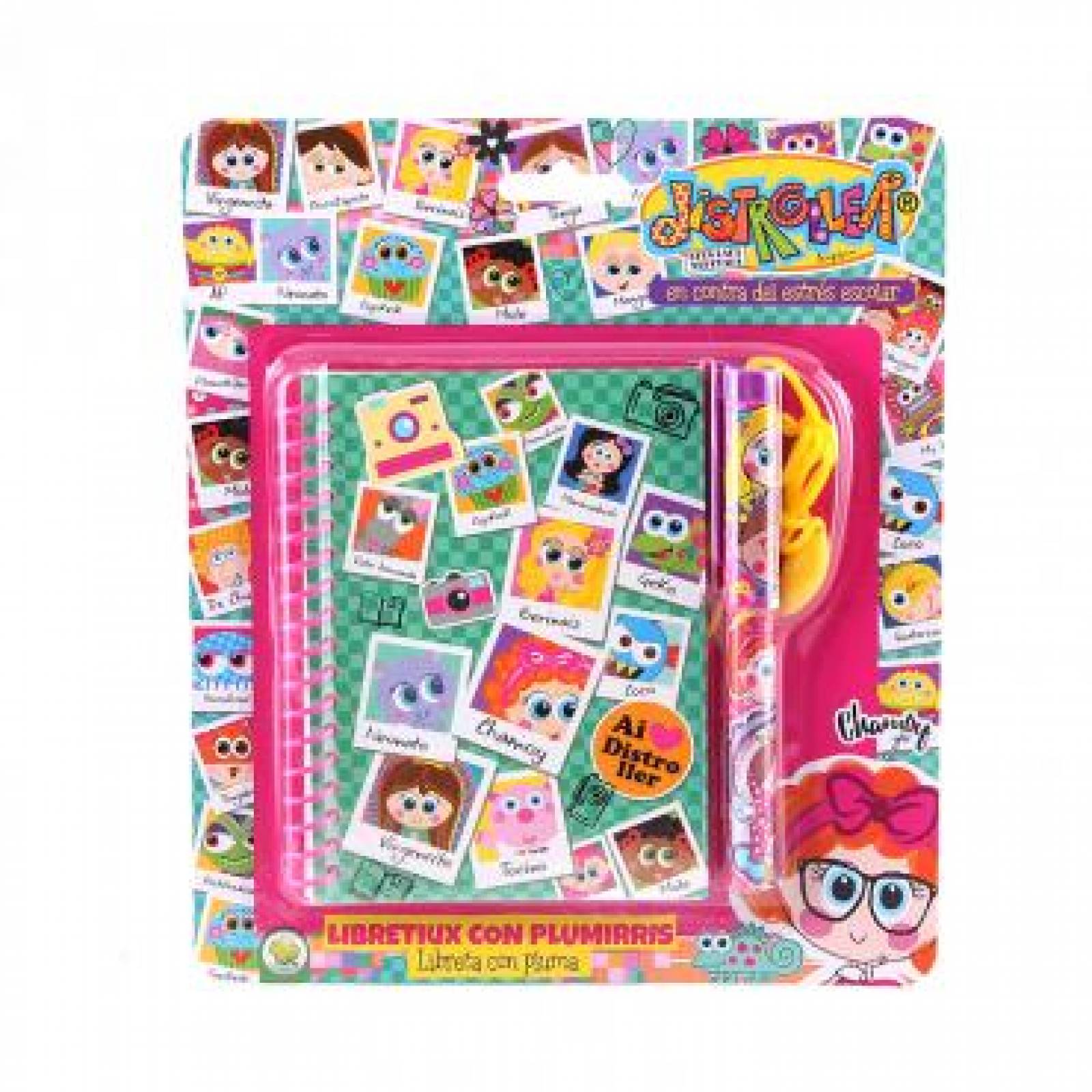 Libreta con Pluma - Distroller