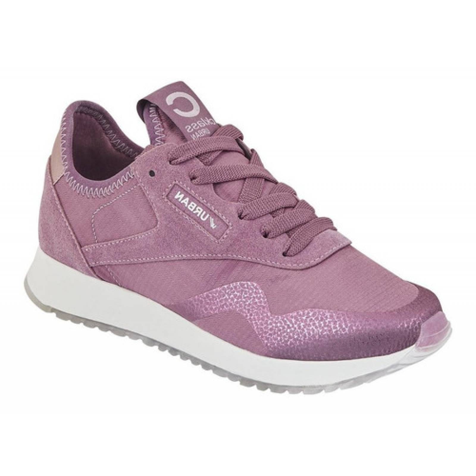 Tenis Sneakers Casual Dama Mujer Azul Comodo Tela Urbano
