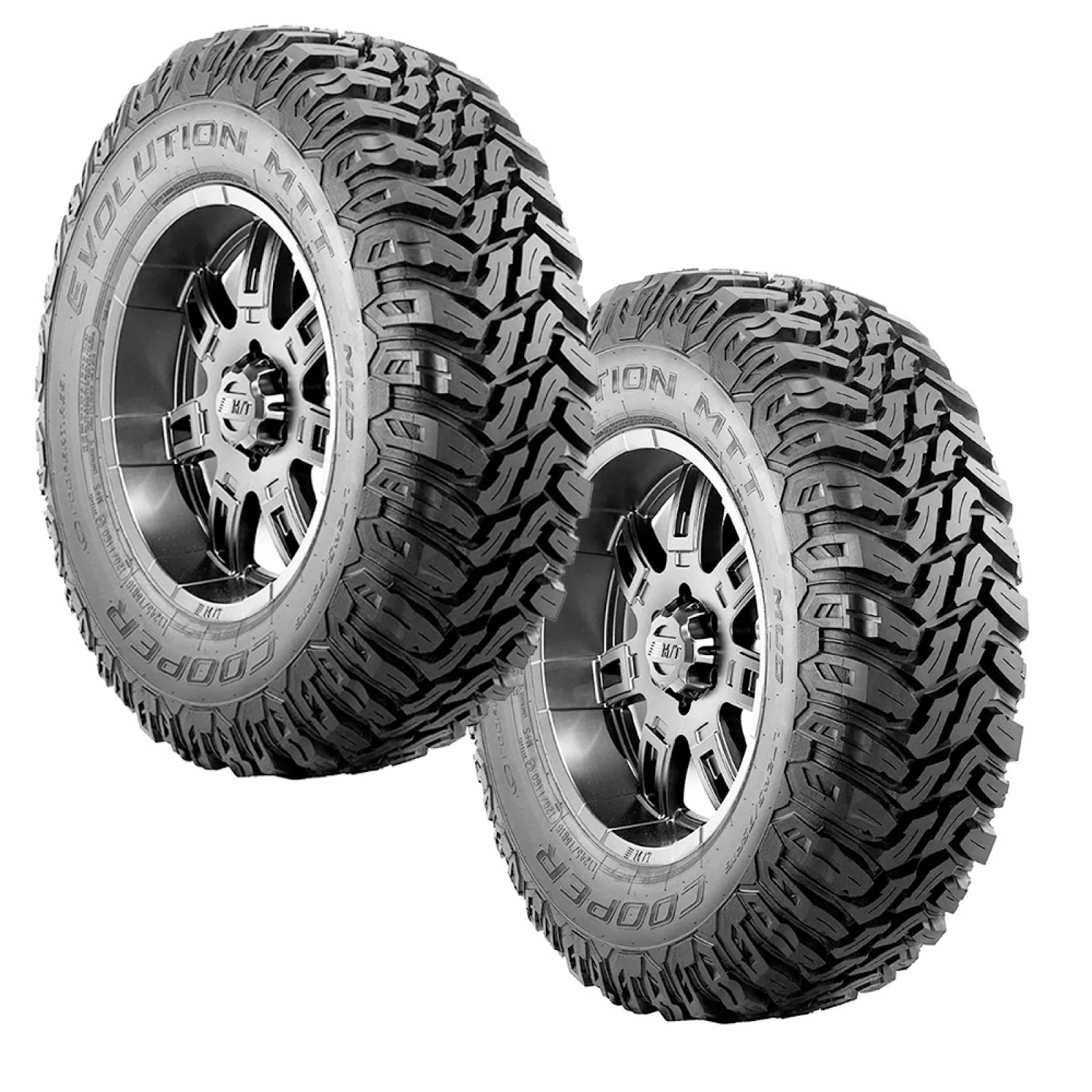 Paq. 2 Llantas 285/75 R16 COOPER EVOLUTION MTT MUD 122/119Q