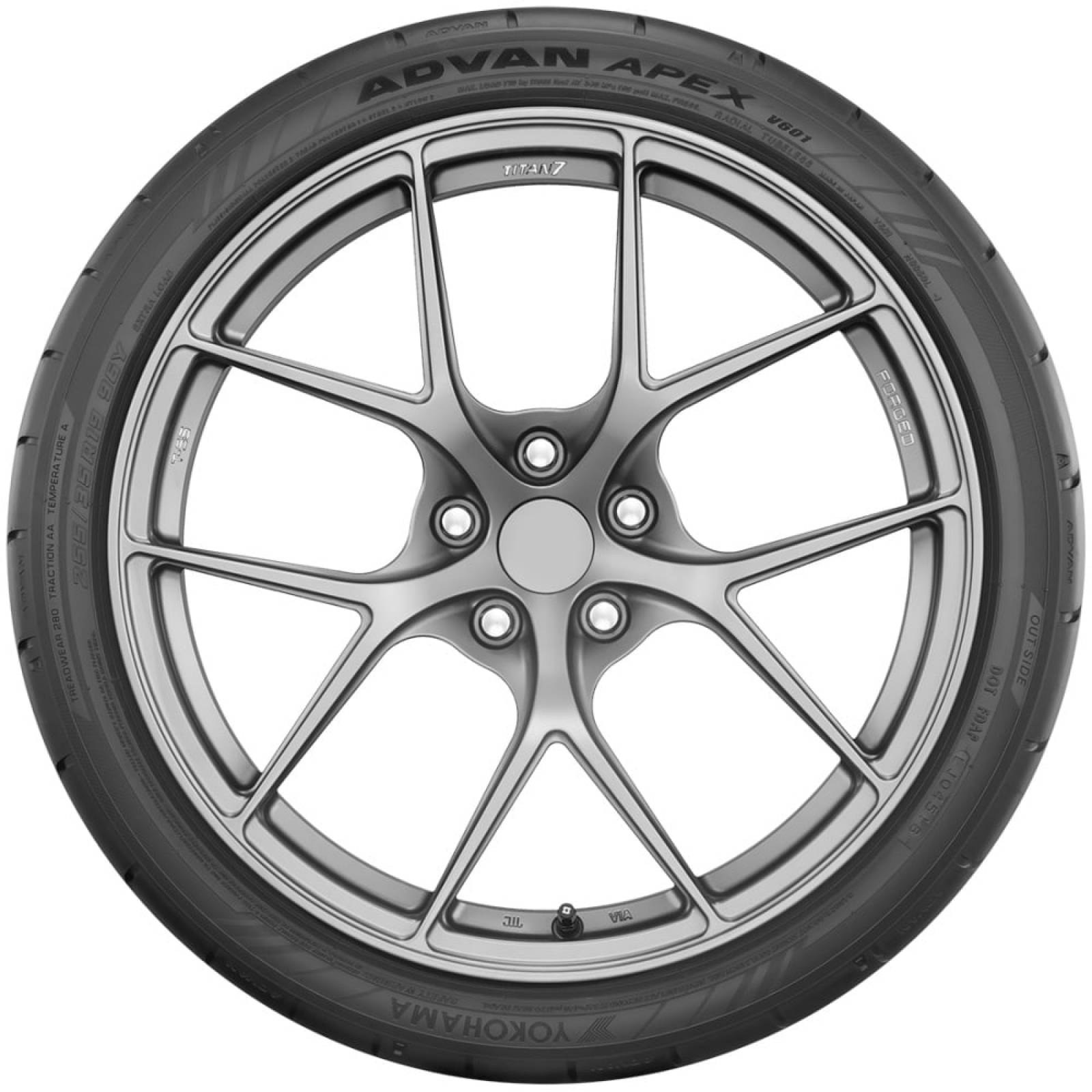 Llanta 225/45 R18 YOKOHAMA ADVAN APEX V601 95Y