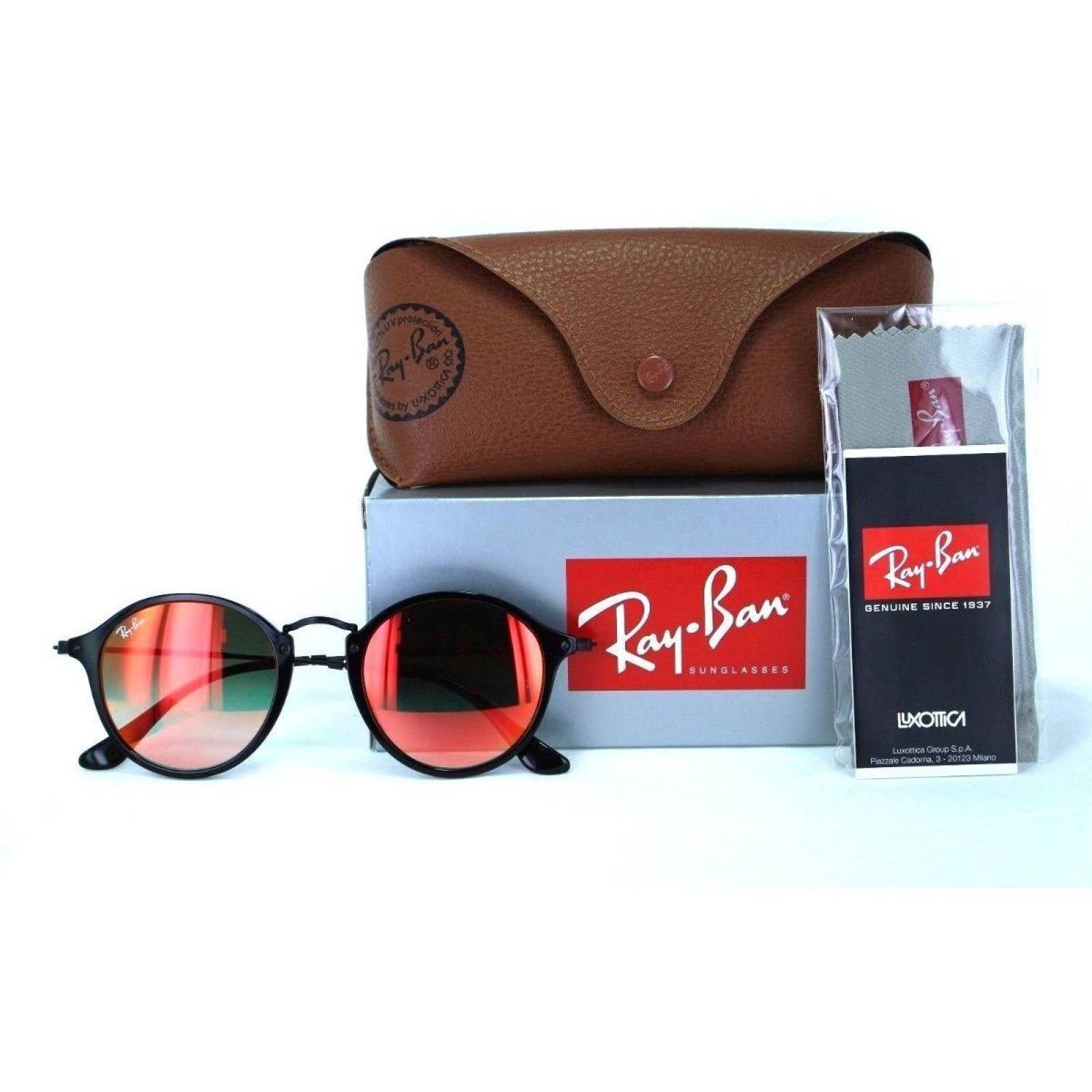 Lentes de Sol Ray Ban Rb2447 901/4w Round Fleck