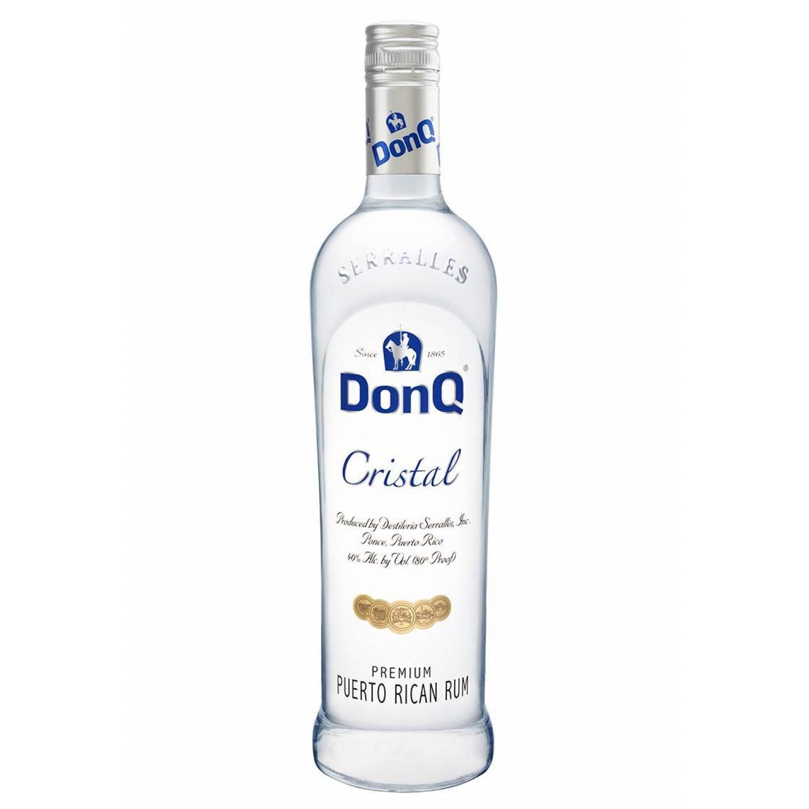 Caja de 12 Ron Don Q Cristal 750 ml
