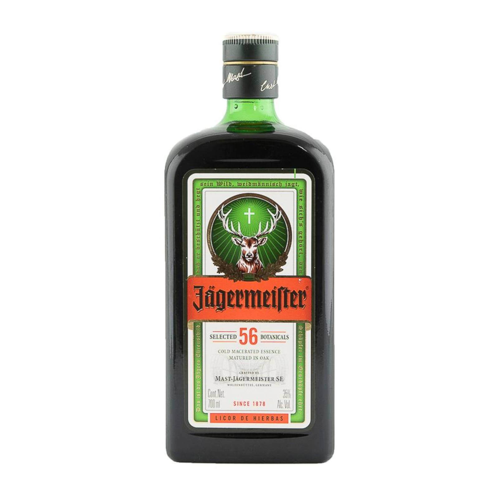 Caja de 6 Licor Jagermeister 700 ml
