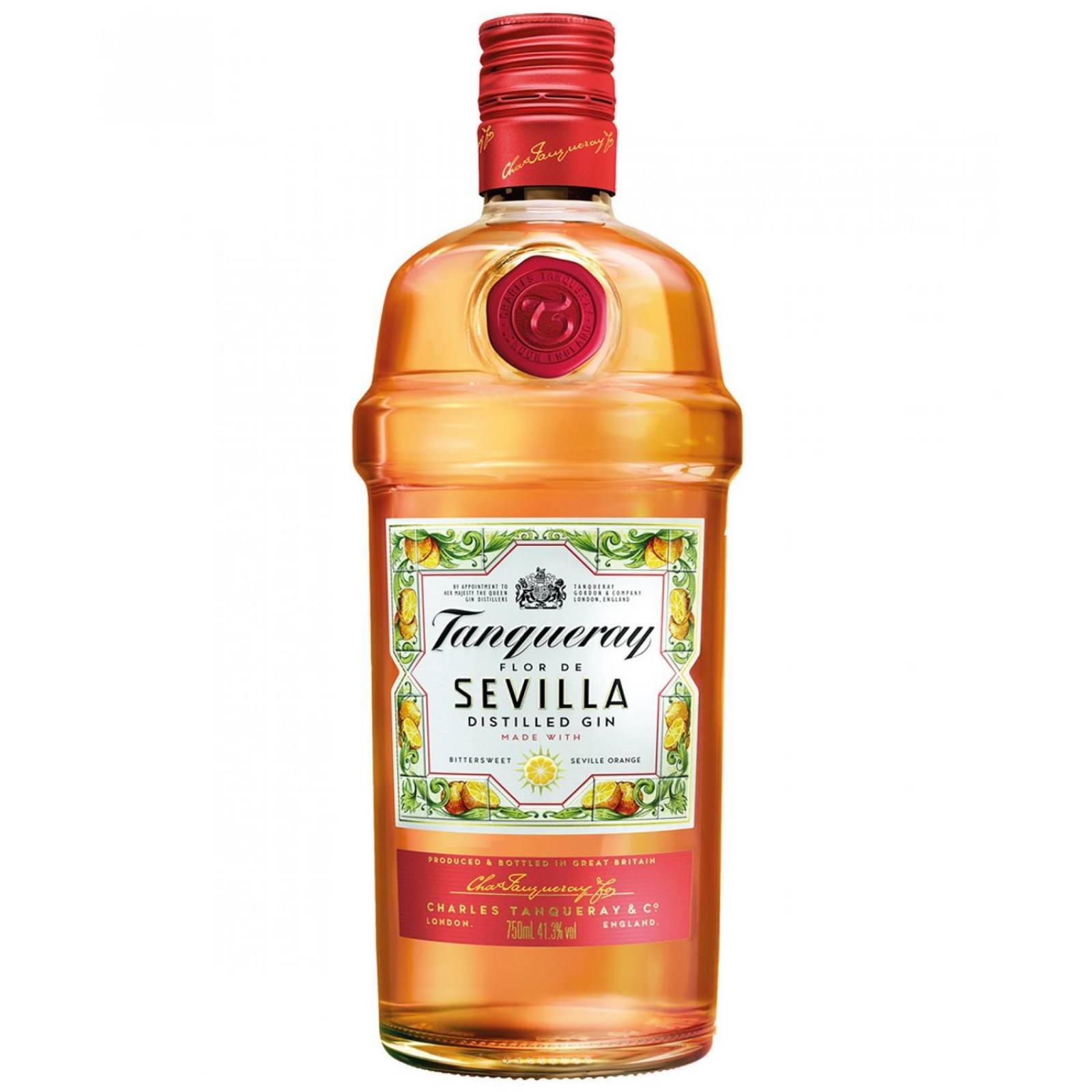 Caja de 12 Ginebra Tanqueray Flor De Sevilla 700 ml