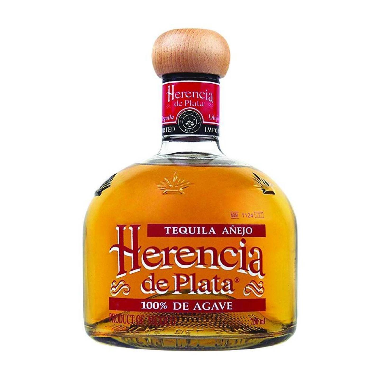 Pack de 4 Tequila Herencia De Plata Añejo Mini 50 ml