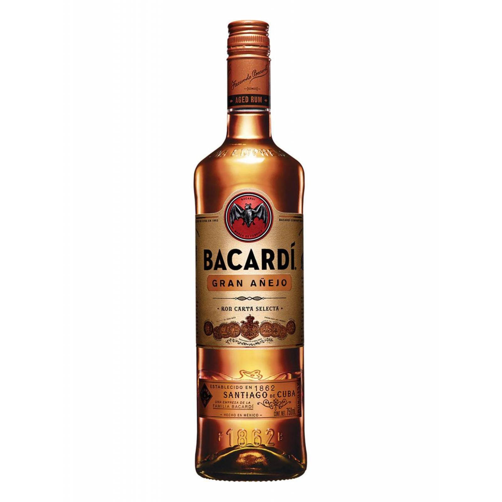 Pack de 6 Ron Bacardi Gran Añejo 750 ml